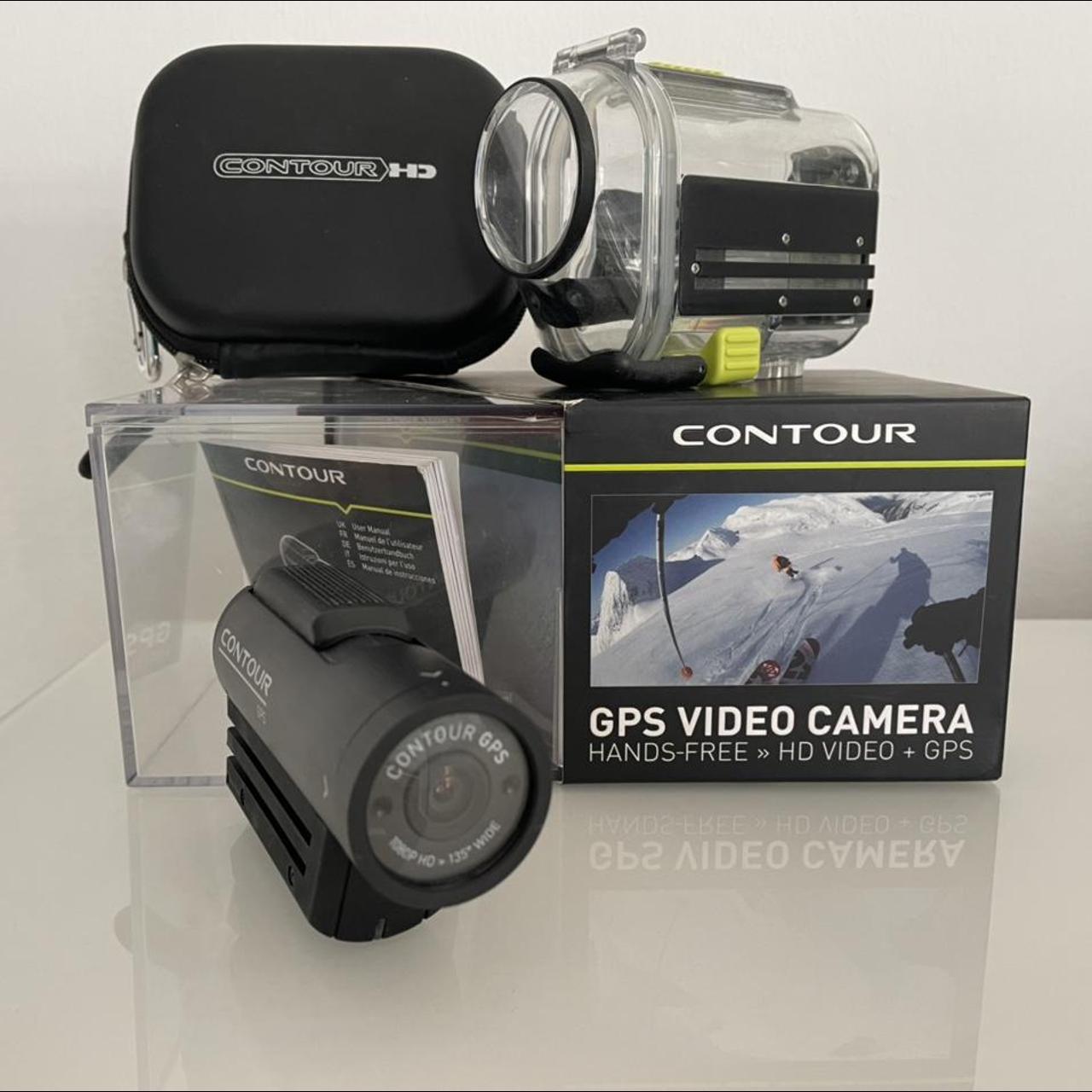 Contour HD Action Camera Boxed + Accessories GPS... - Depop