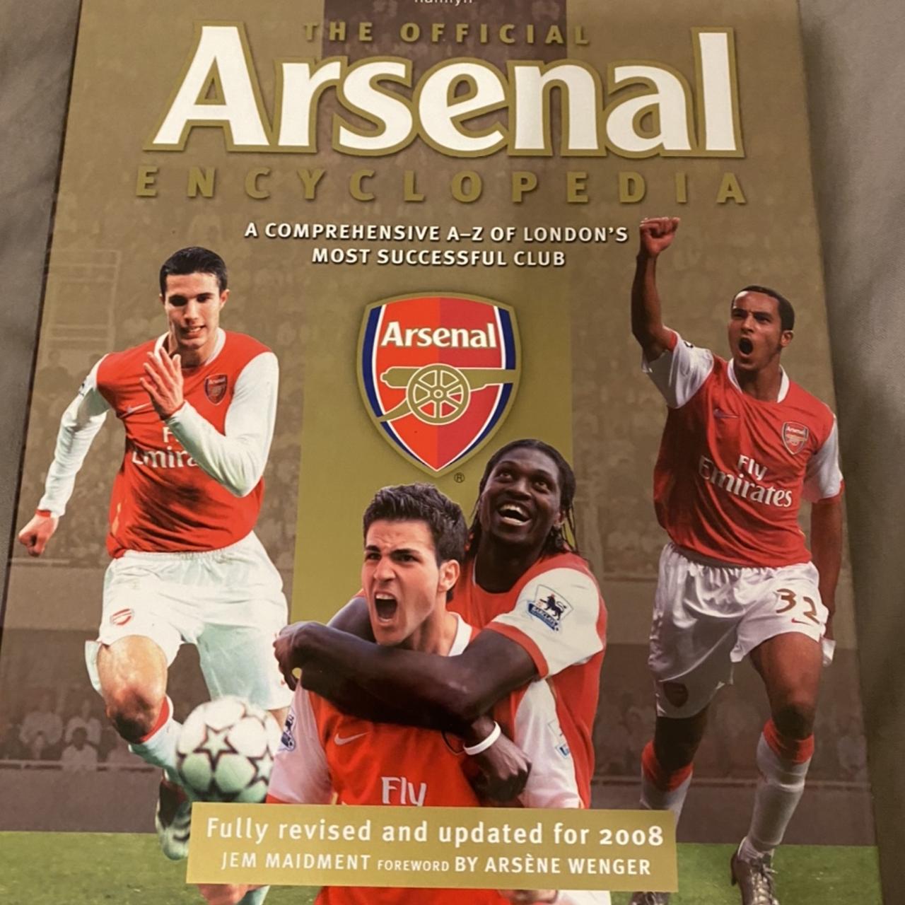 The Official Arsenal Encyclopedia fully revised and... - Depop