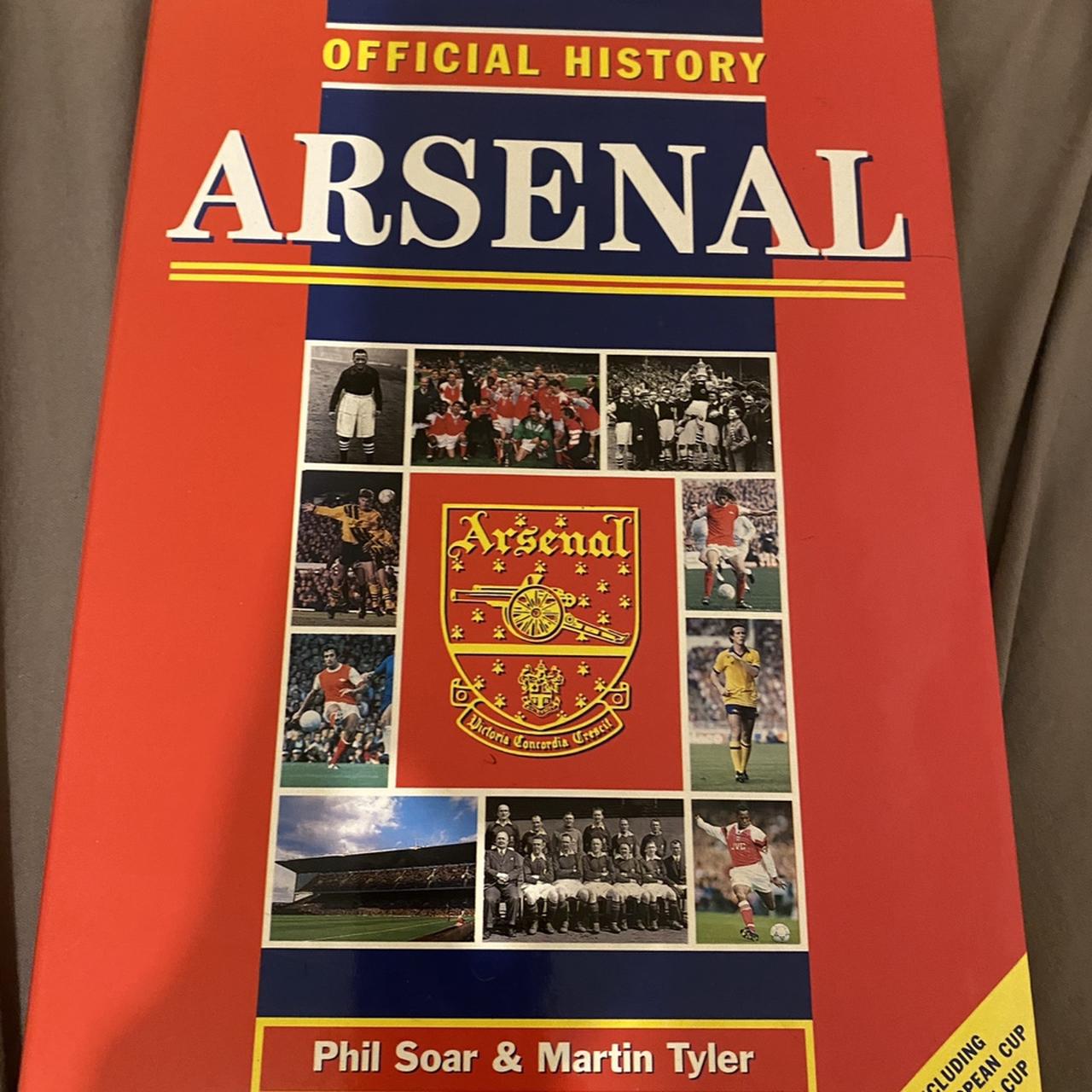 Arsenal Official History. Hardback book from 1994.... - Depop