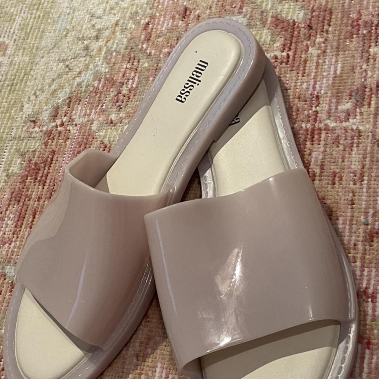 Melissa Women's Grey Slides | Depop