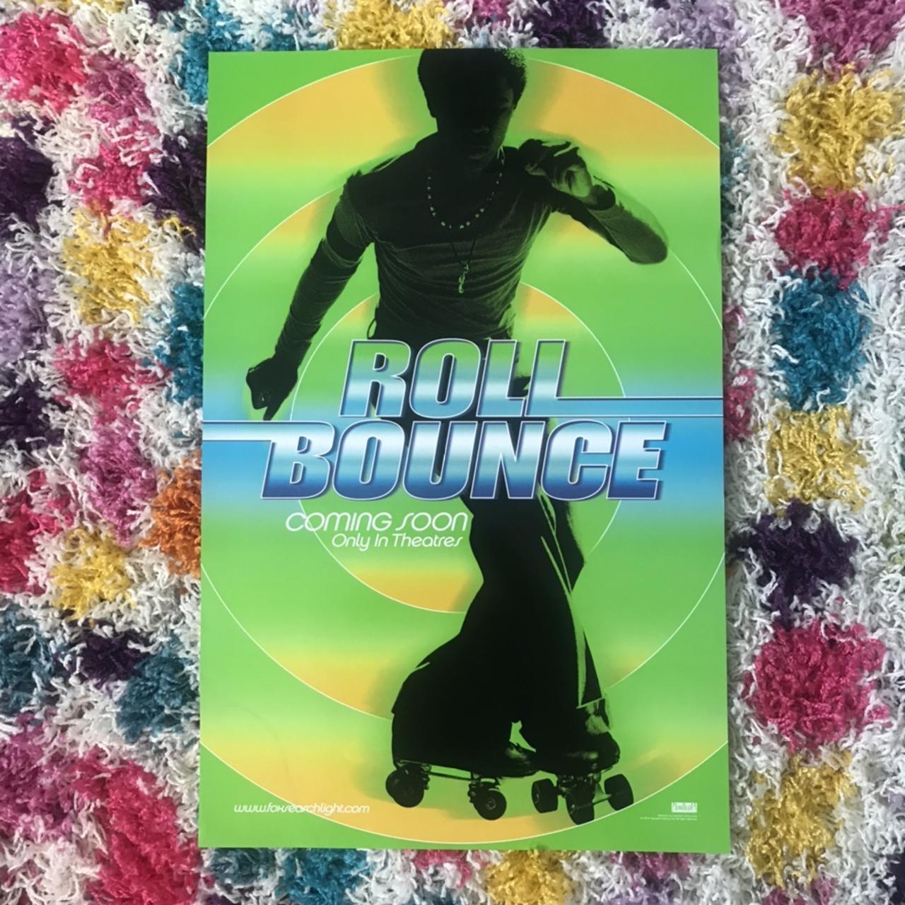 1 single Roll Bounce Movie Poster 13x21" green... - Depop