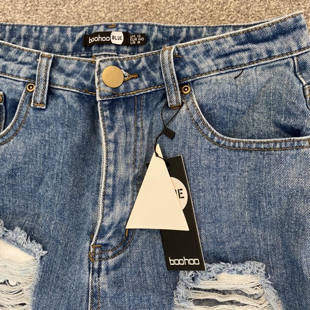 Brand new ripped mom jeans from Boohoo. Never worn... - Depop