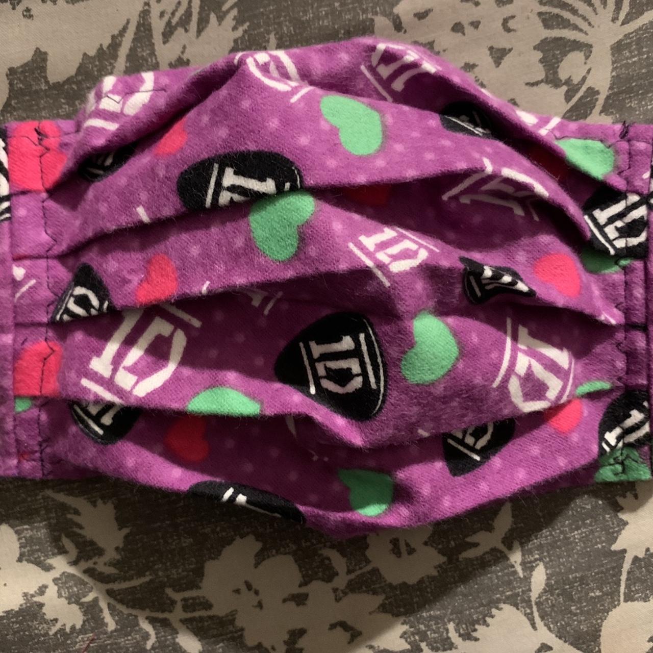 One Direction Mask!!🤗 -purple one direction... | Depop