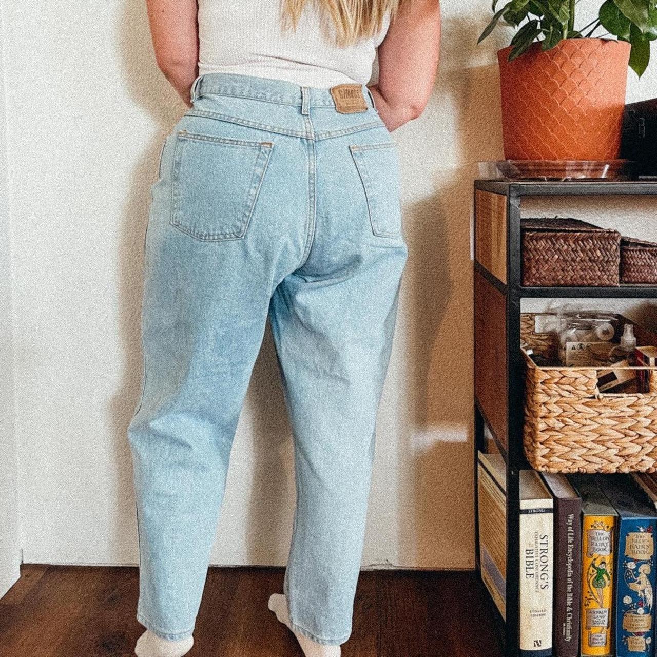 VTG plus size Gitano light wash jeans Size... - Depop