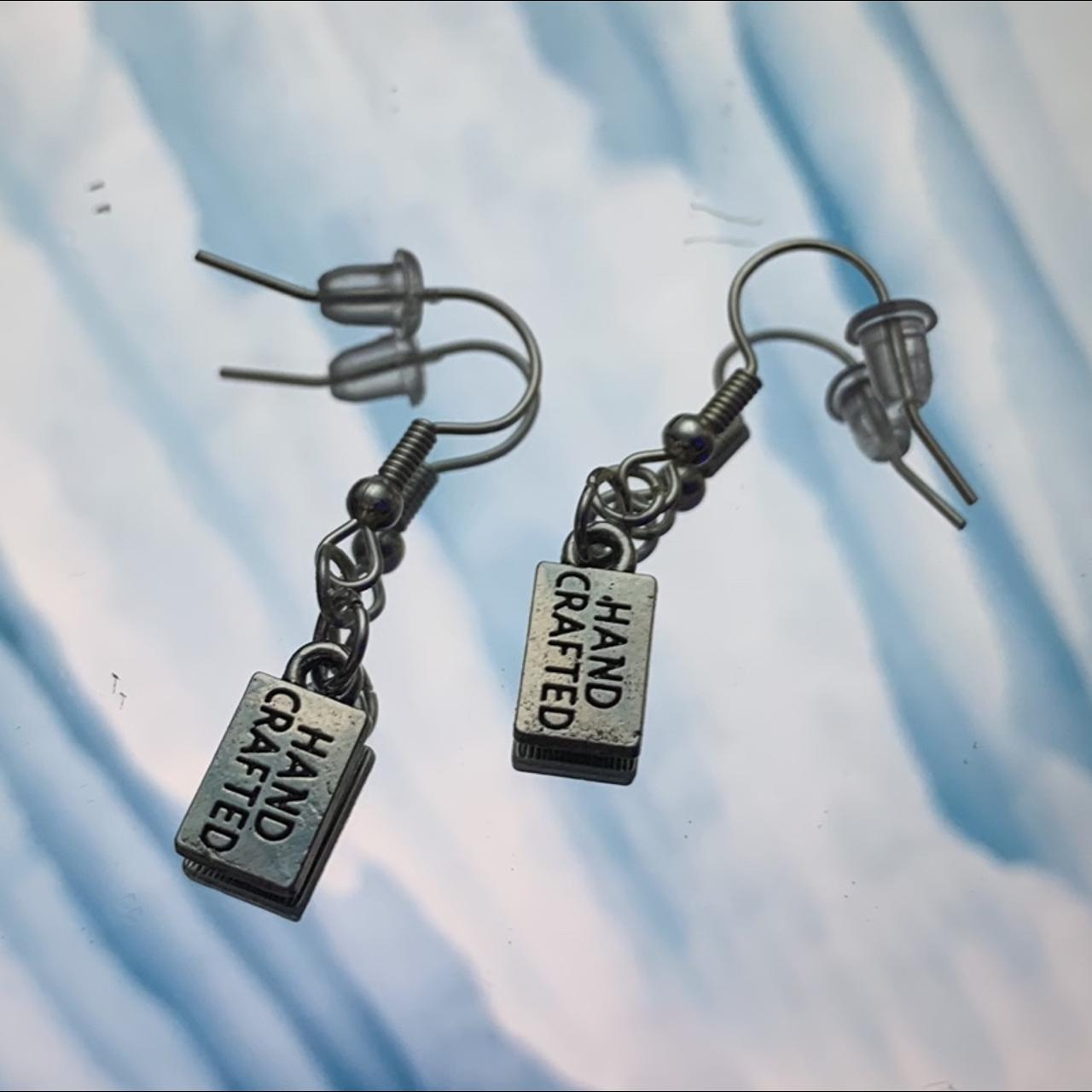 •NEW hand crafted charms, dainty -silver charm... - Depop