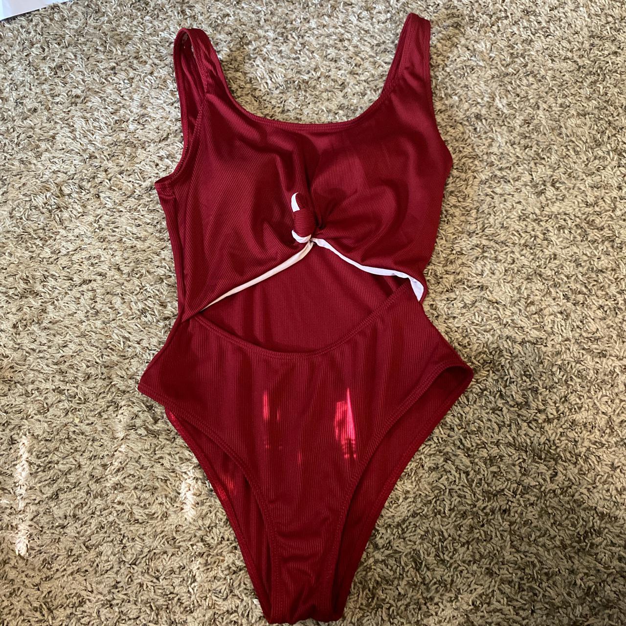 Never worn (but no tags) shein one-piece size small... - Depop