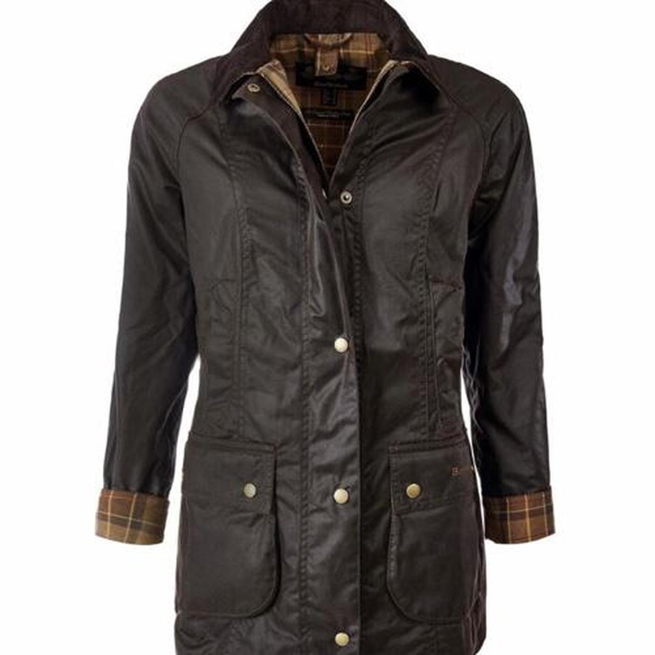 Barbour Beadnell Rustic Wax Coat UK12 Super classic... - Depop