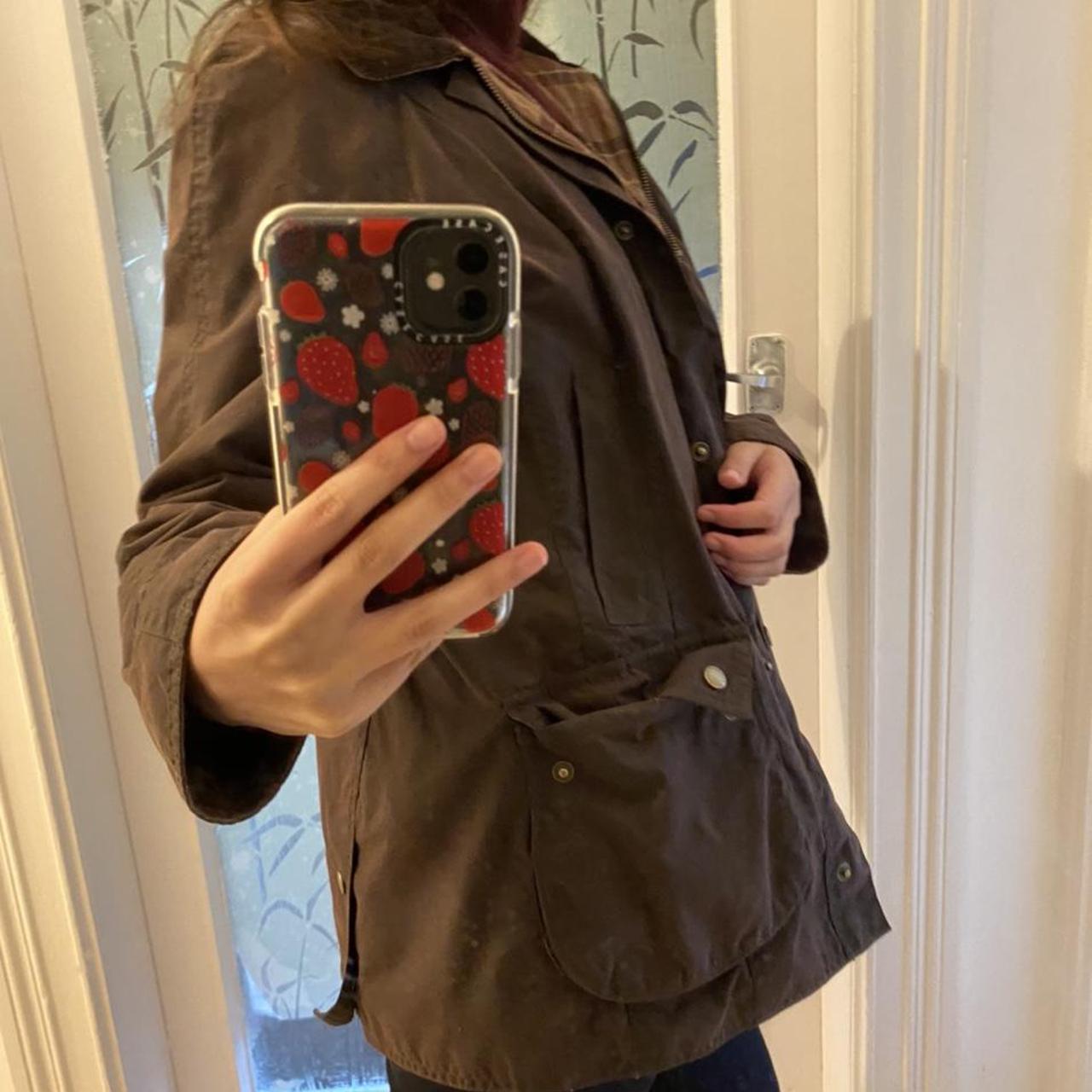 Barbour Beadnell Rustic Wax Coat UK12 Super classic... - Depop