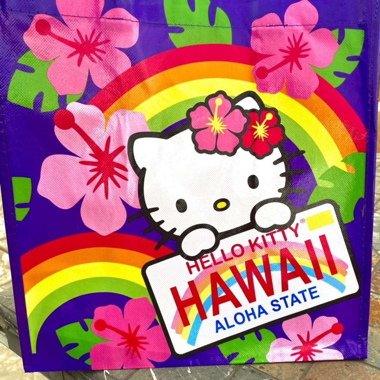 Hello Kitty Hello Kitty reusable Bag Hawaiian Hello... - Depop