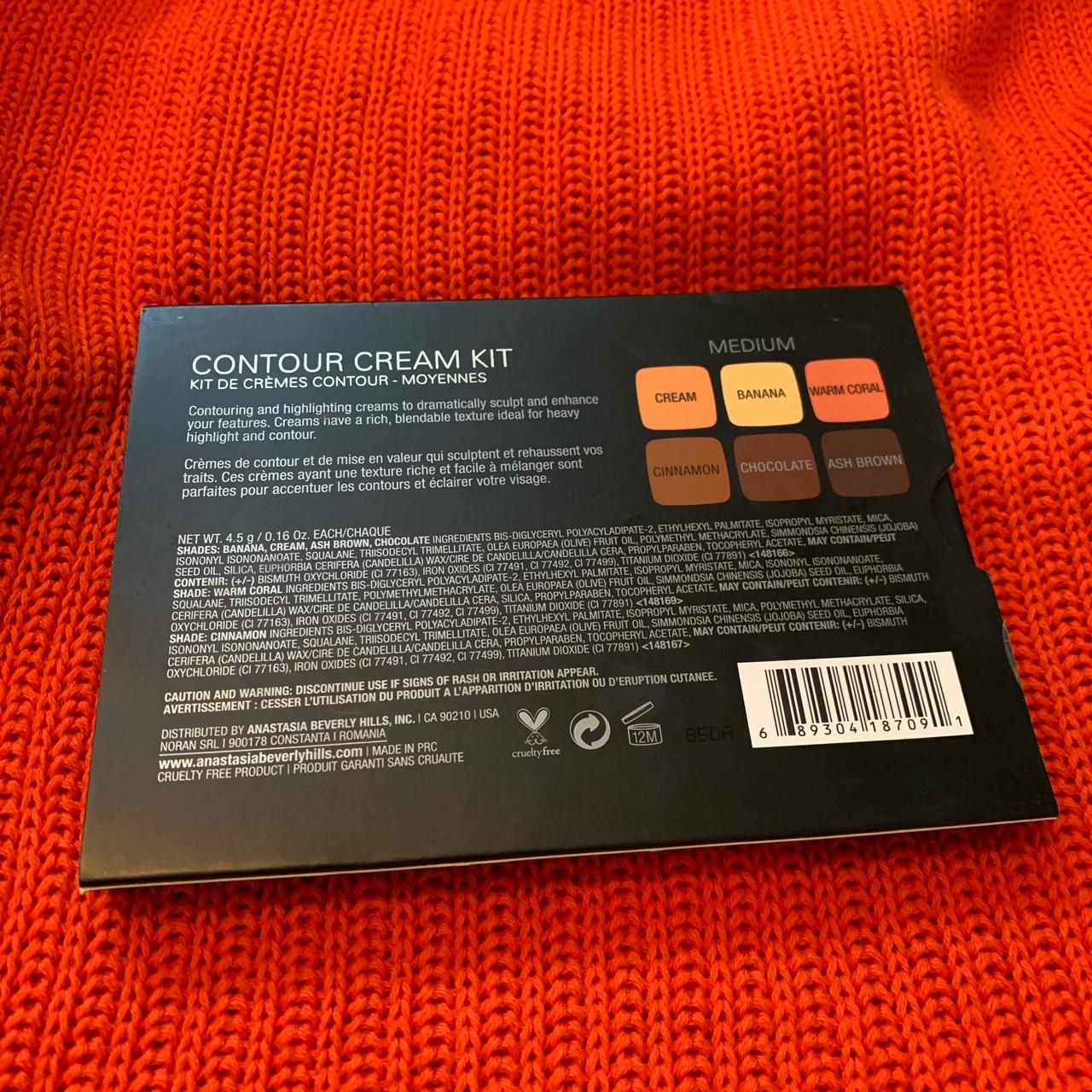 Genuine ABH cream contour kit in the shade medium... - Depop