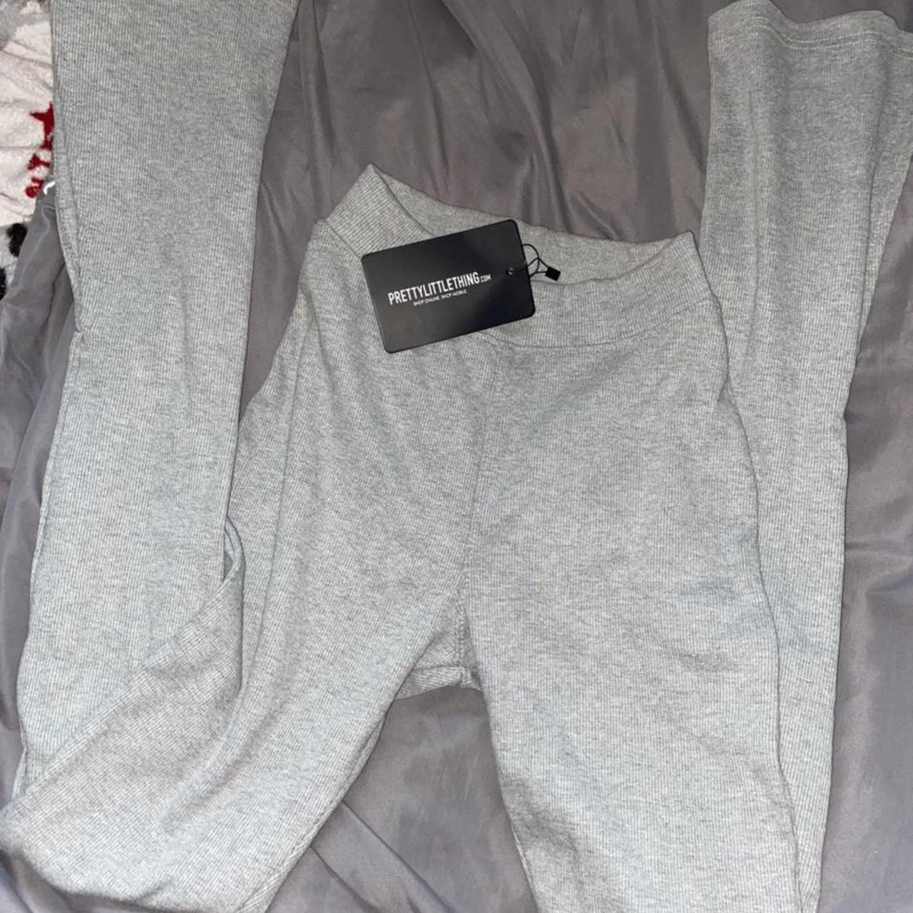 Greg ribbed split hem trousers, size 10, new with tags - Depop