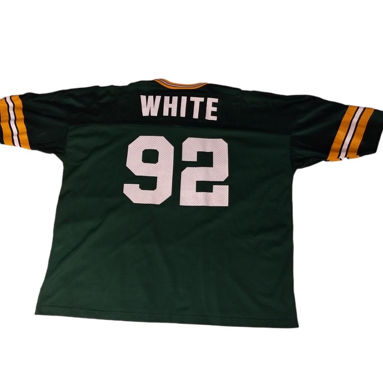 Vintage Reggie White #92 Green Bay Packers Champion... - Depop