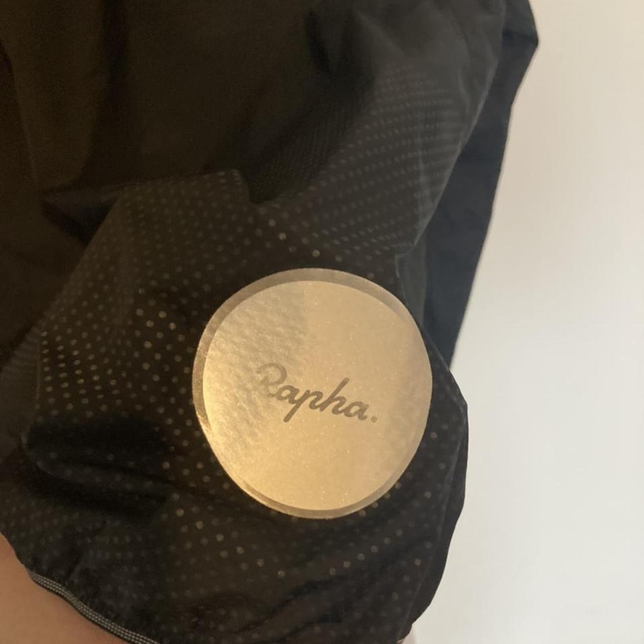 Rapha windcheater Black Small Lightly worn -... - Depop