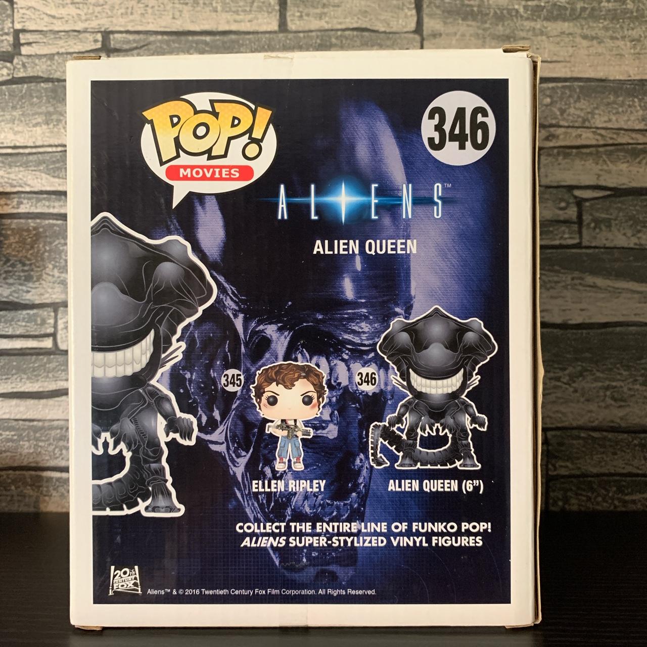 Alien queen funko pop vinyl (346) Both the box and... - Depop