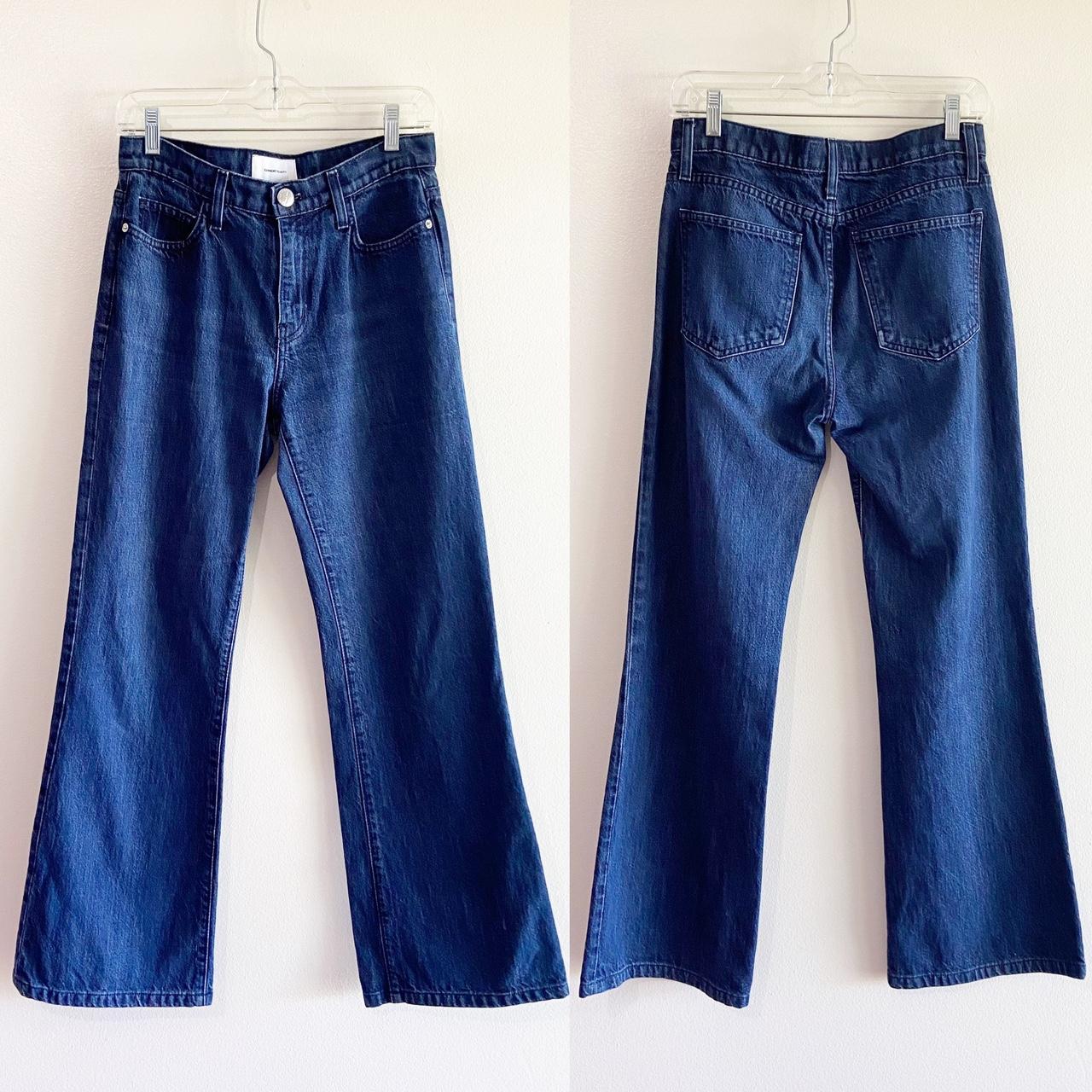 Current Elliott Jarvis Bootcut Jeans Wide Leg Rinse... - Depop
