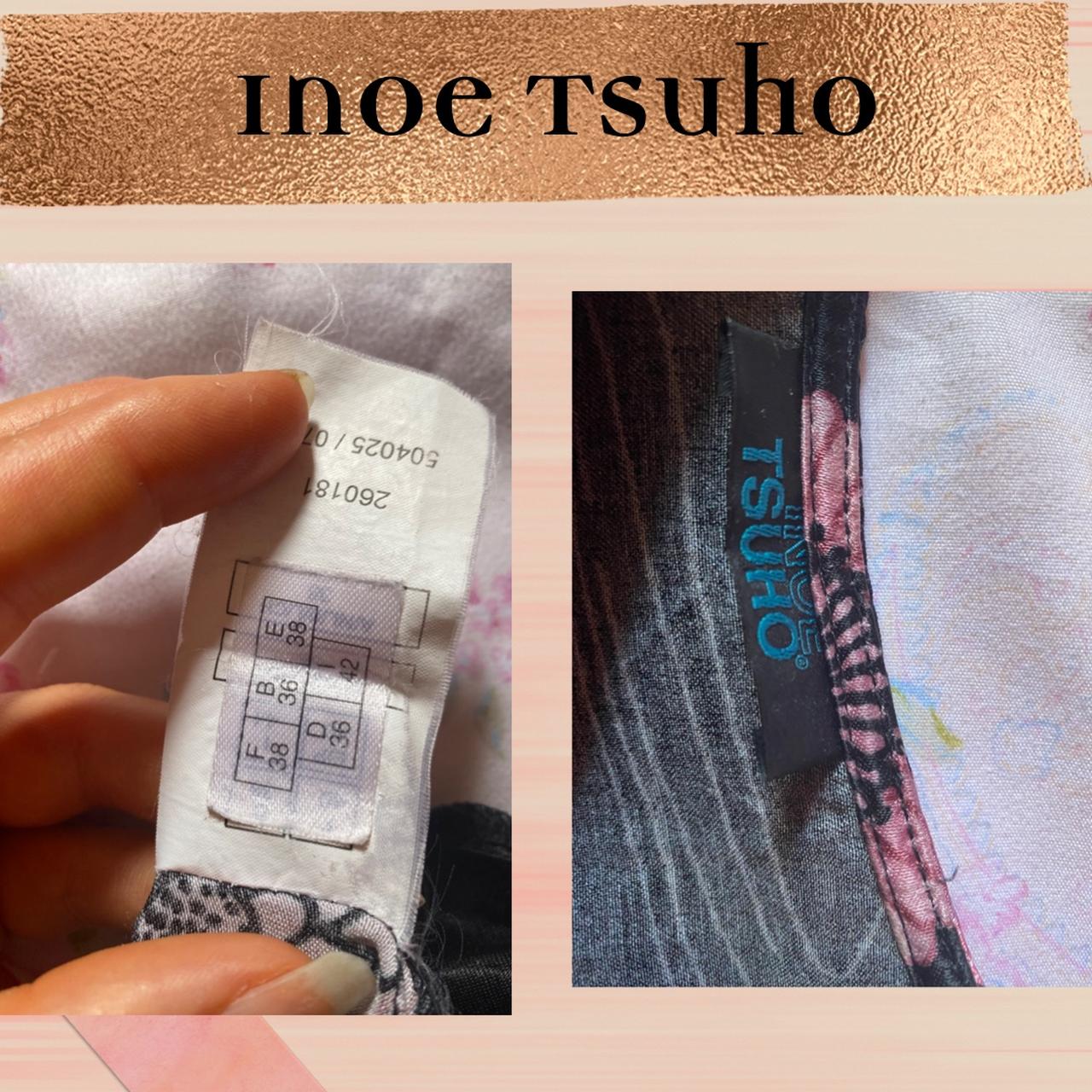 Japanese fashion designer Inoe Tsuho kimono black... - Depop