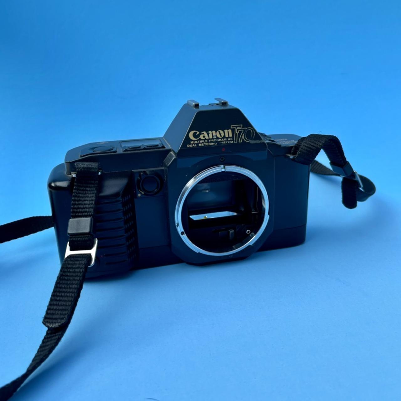 canon T70 film camera FOR PARTS OR REPAIR! the... - Depop