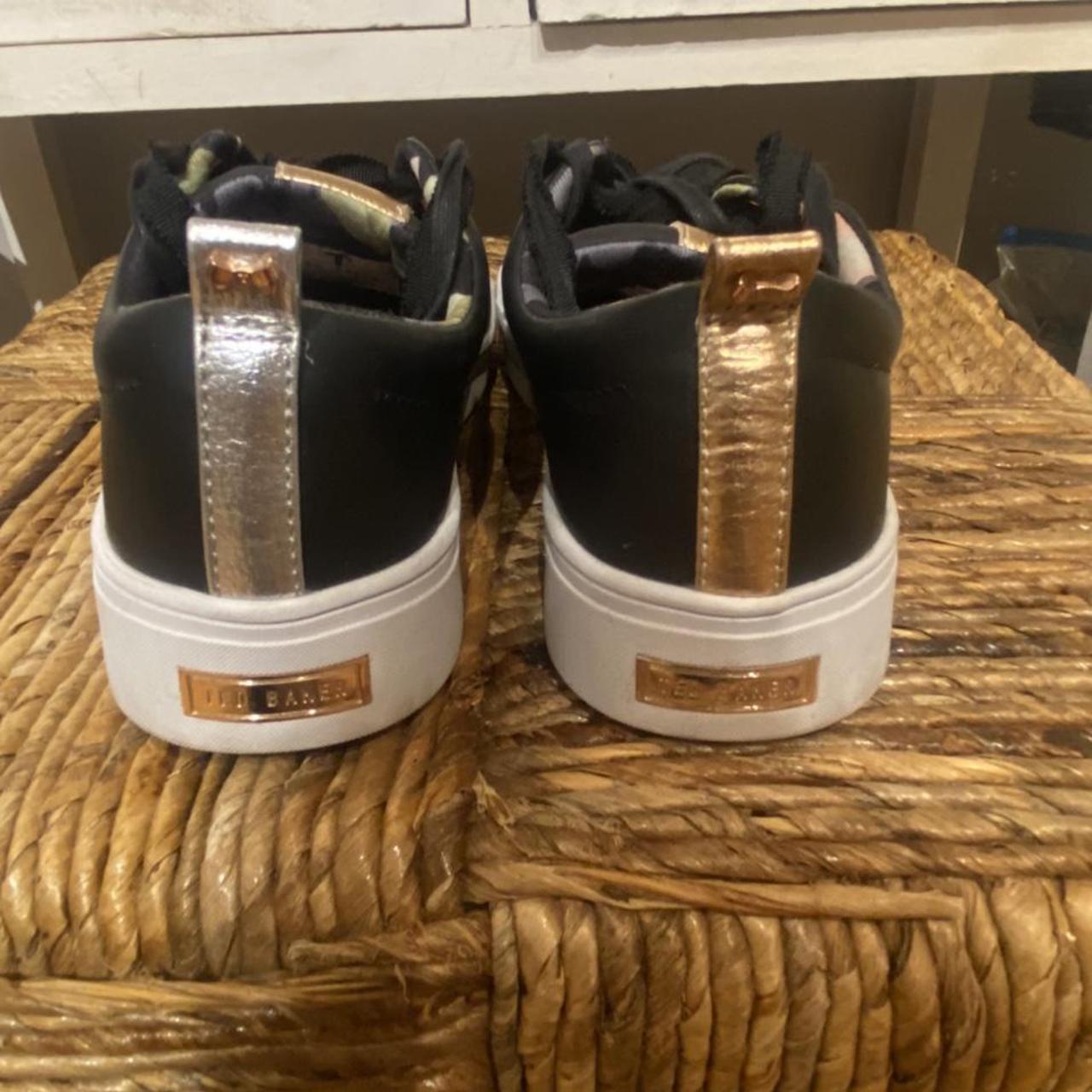 Ted Baker Kellei Shoes - black, pink, and white 💕🤍 -... - Depop