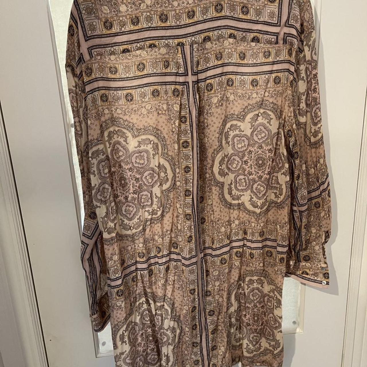 Spell x Elle Ferguson Rumour Shirt Dress Size... - Depop