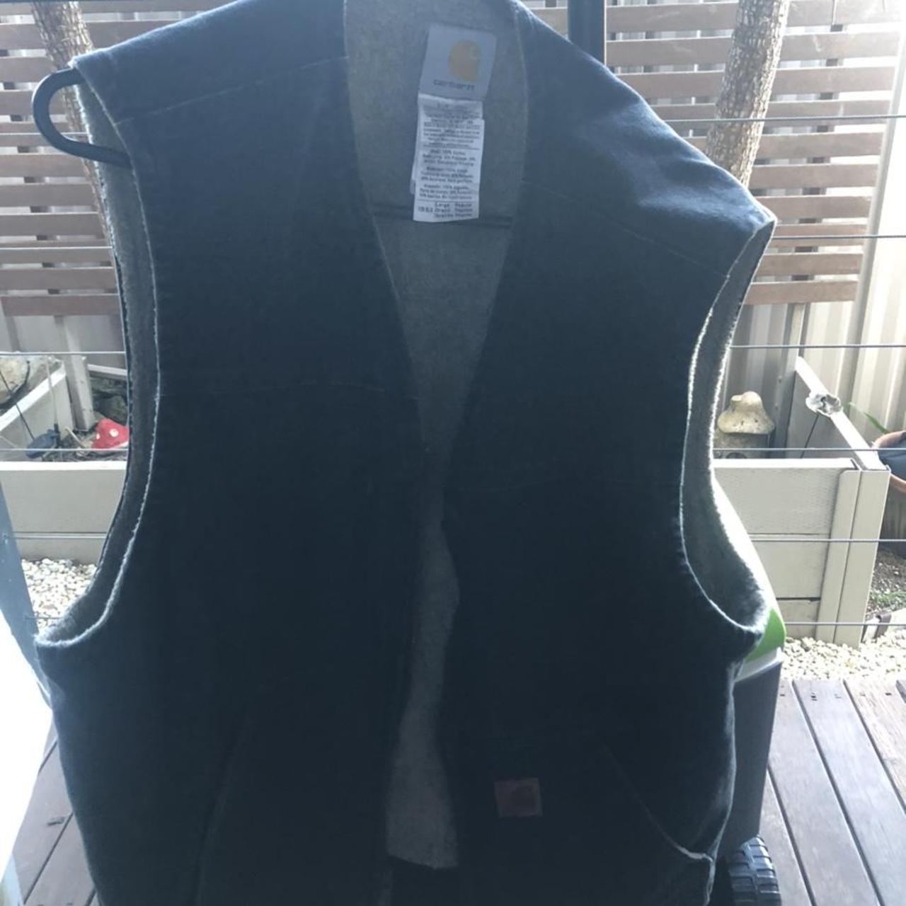 Vintage Carhartt Vest Worn Once Selling Due To Not Depop