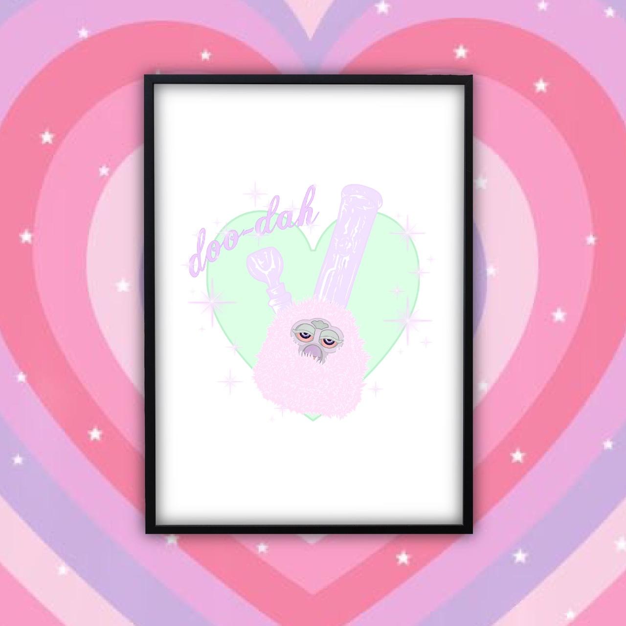 FURBY BONG A4 Print Printed on A4 230gsm Matte Paper... - Depop