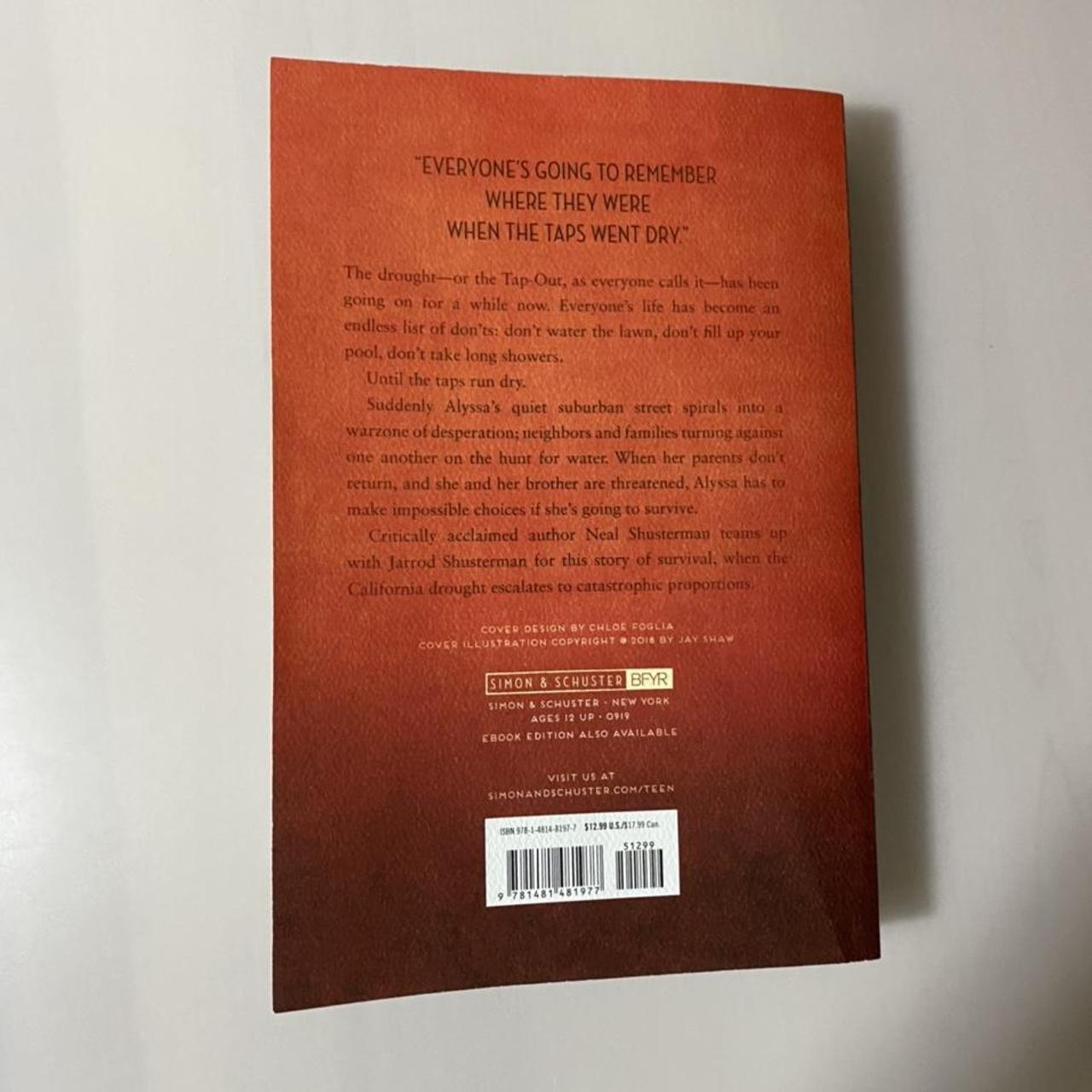 Dry by Neal Shusterman Online synopsis: When the... - Depop