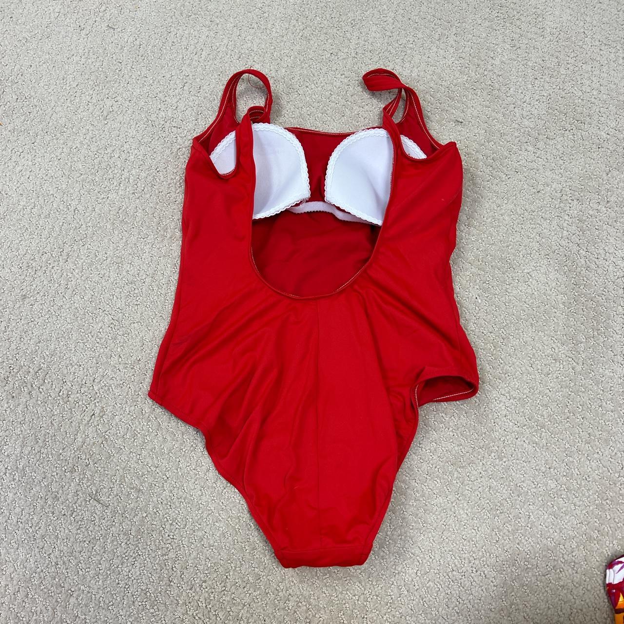 Ralph lauren red swimsuit Super cute but doesn’t... - Depop