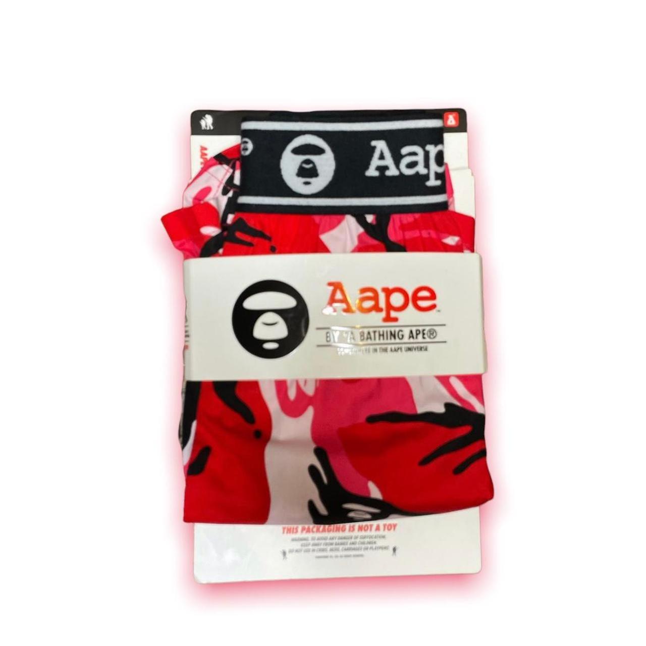Pink Camo Aape Boxer Shorts #aapebape #streetwear... - Depop