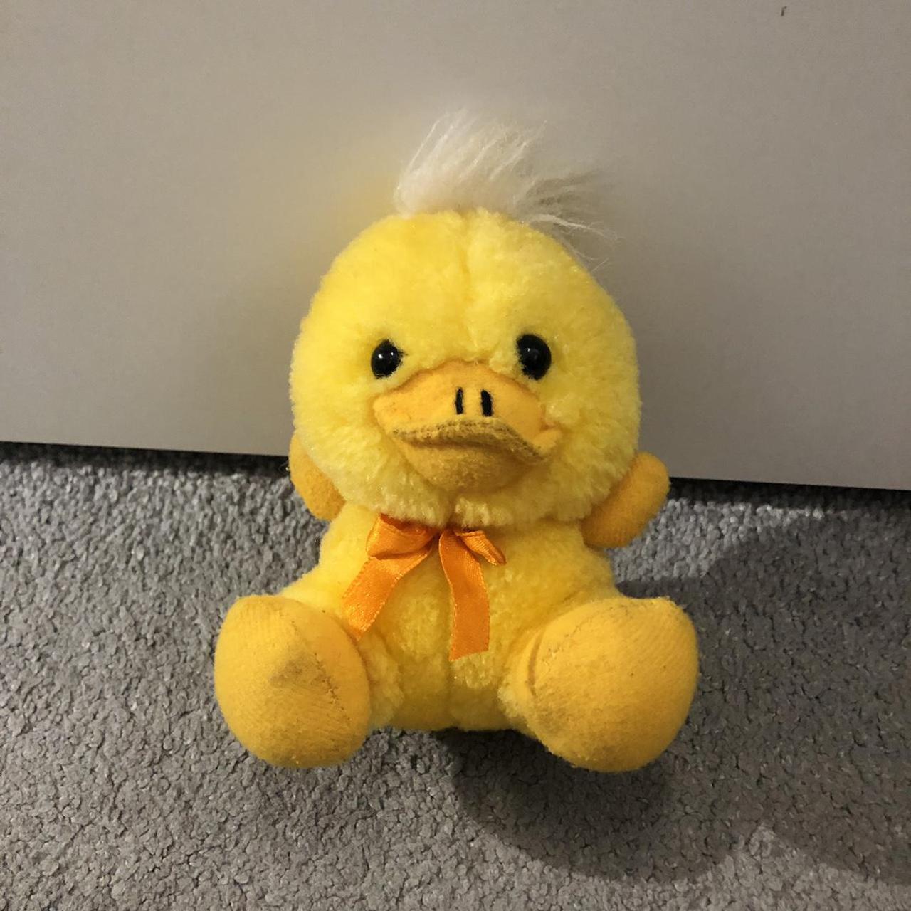Yellow duck soft cuddly toy / stuffie #duck kawaii... - Depop