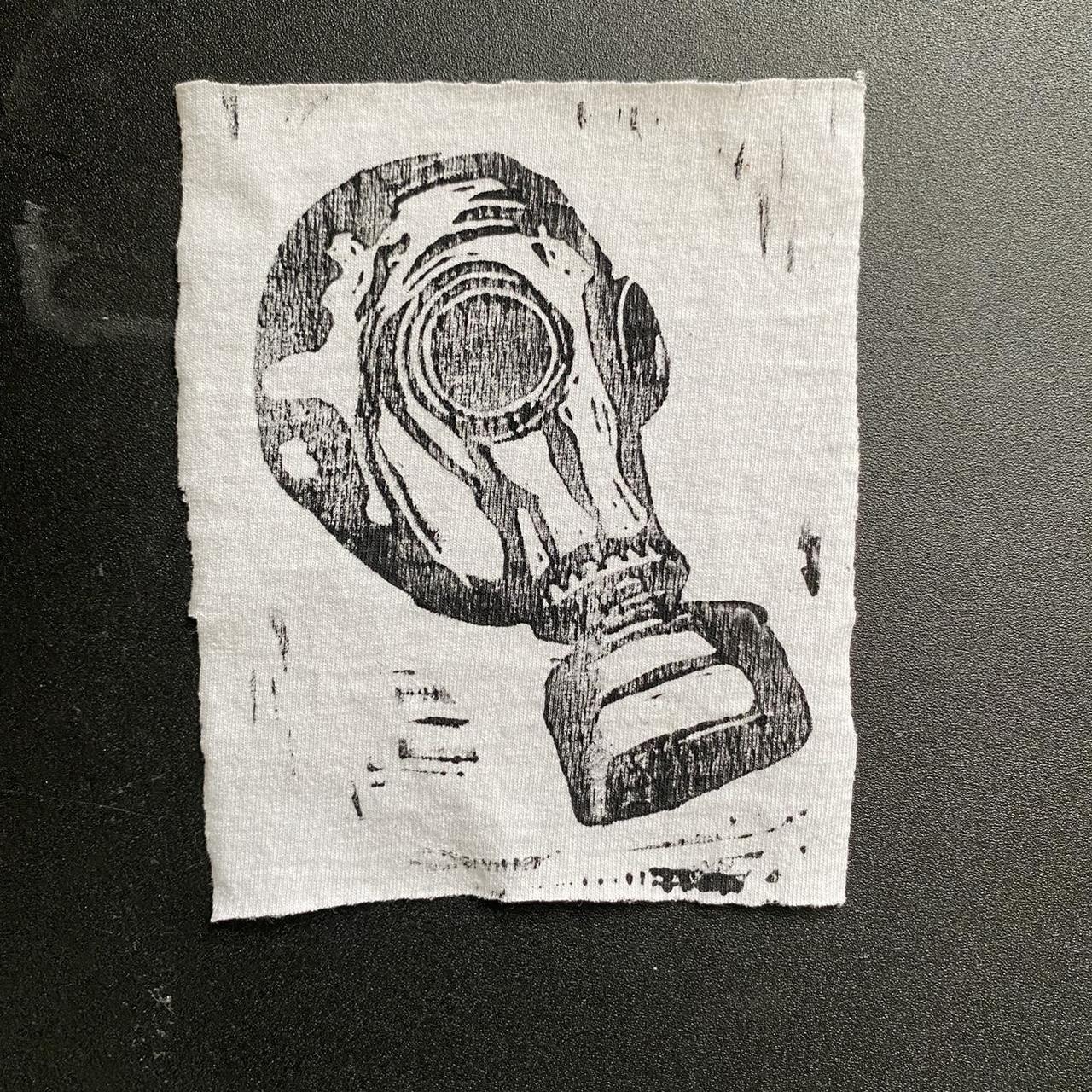 Handmade plague/gas mask patch Each is handmade by... - Depop