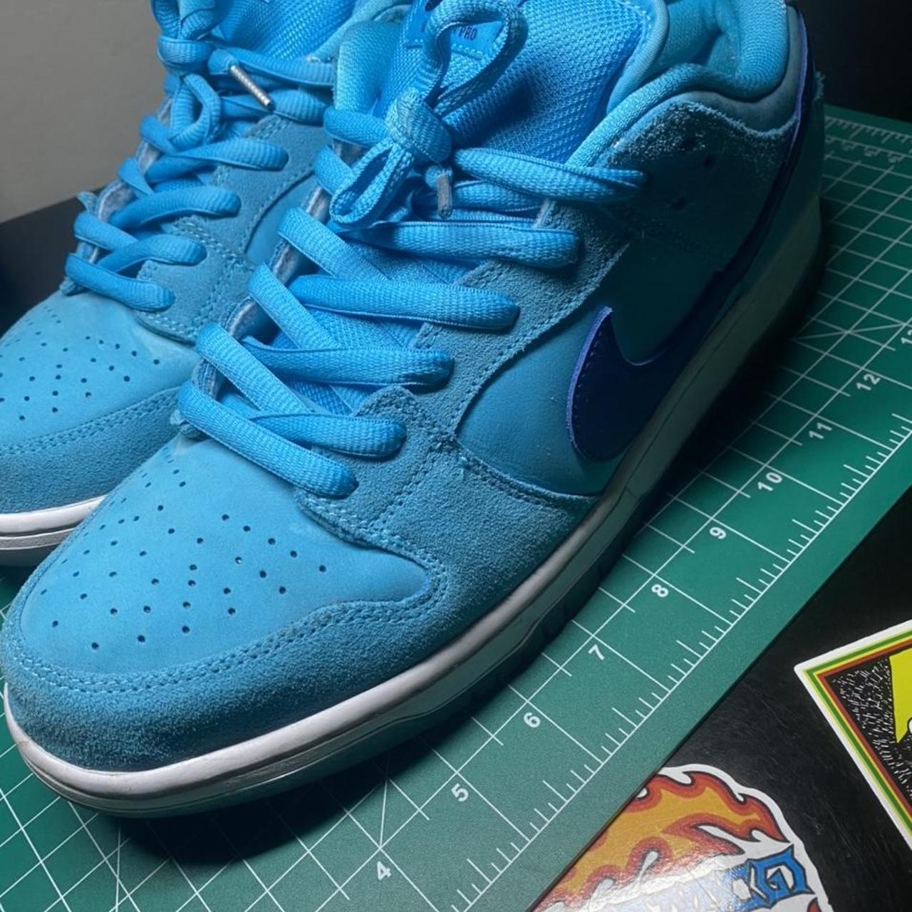 Nike SB Dunk Low Blue Fury Amazing condition and... - Depop