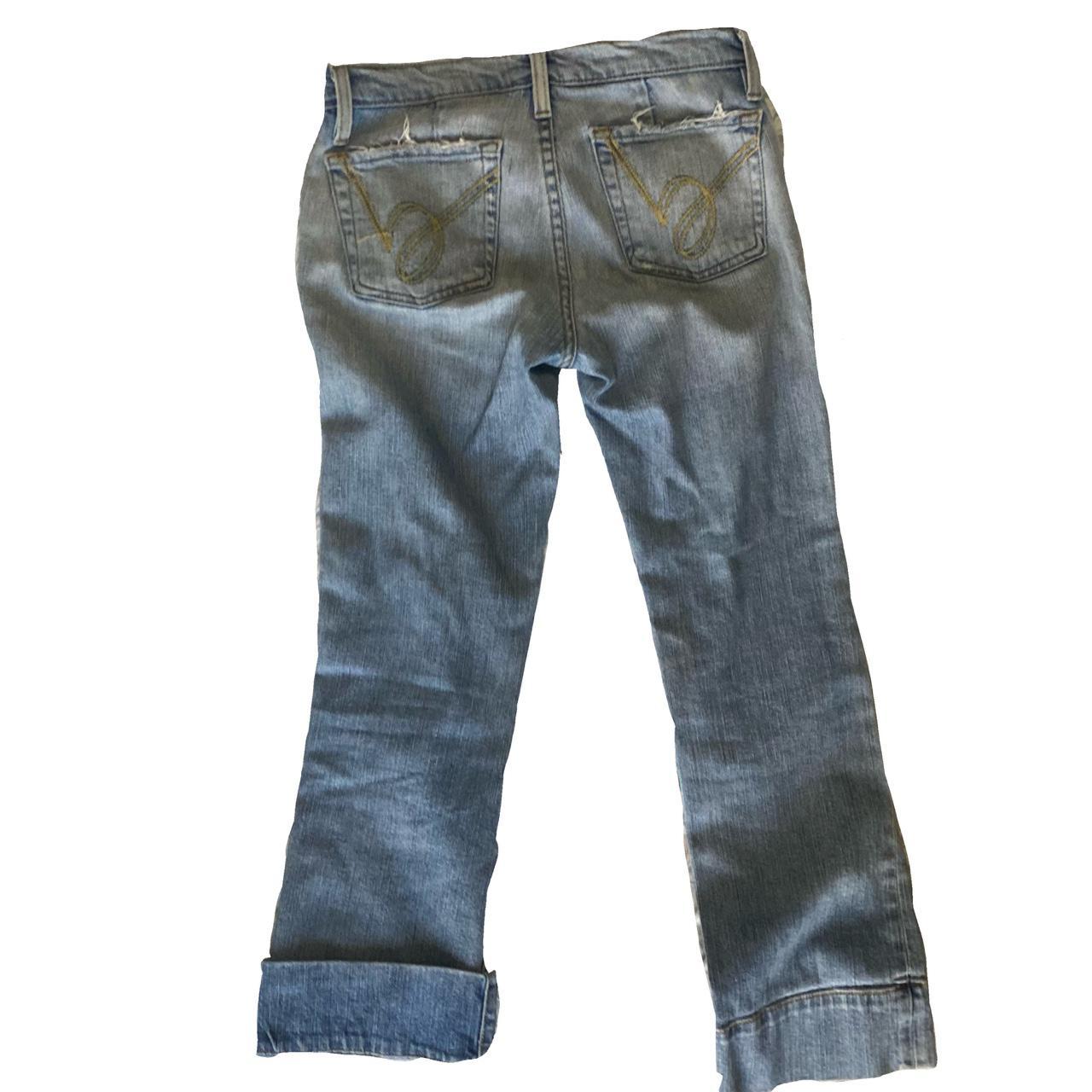 Bebe Women's Blue Jeans | Depop