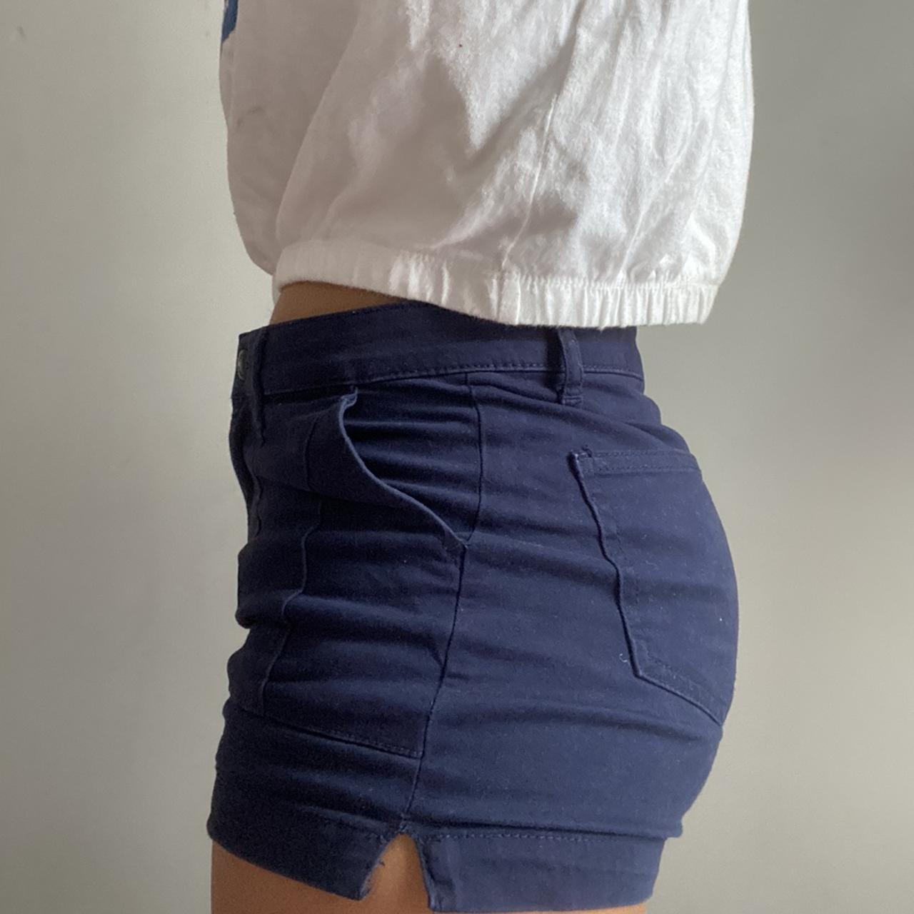 navy blue boating shorts ⛵️super comf & great... - Depop