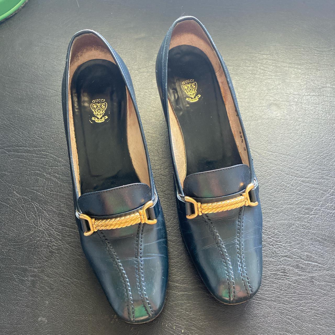 Used vintage Gucci shoes euro size 38.5 A bit of... | Depop
