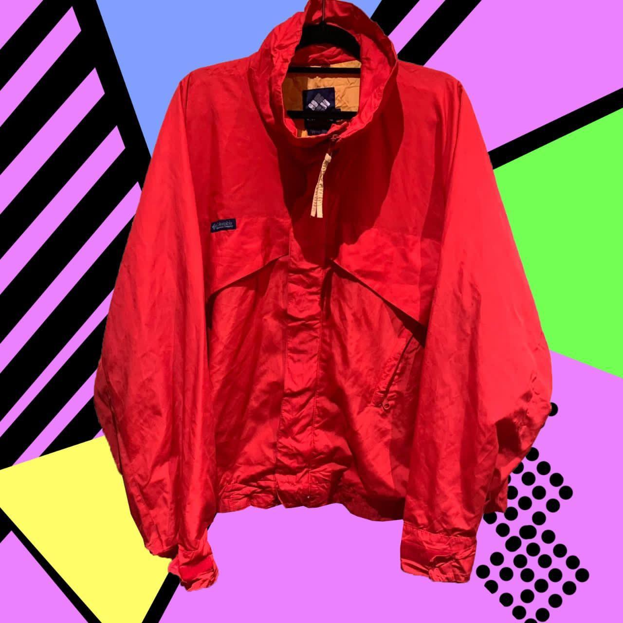 Columbia Sportswear Men's Red Jacket | Depop