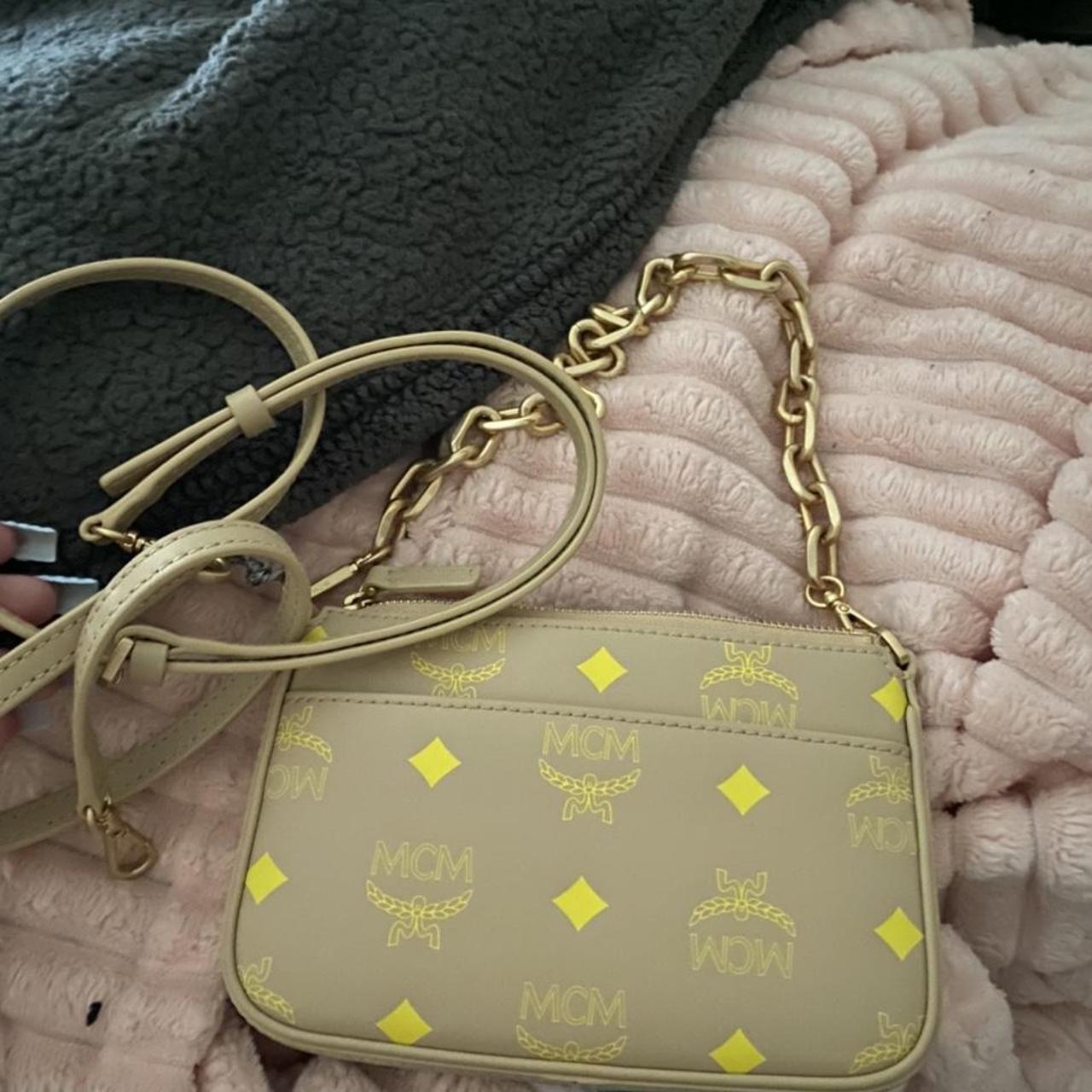 cute little mcm bag, comes with crossbody strap as... - Depop