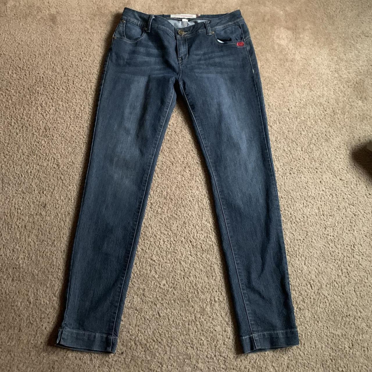 ecko red unltd. jeans denim dark blue wash... - Depop