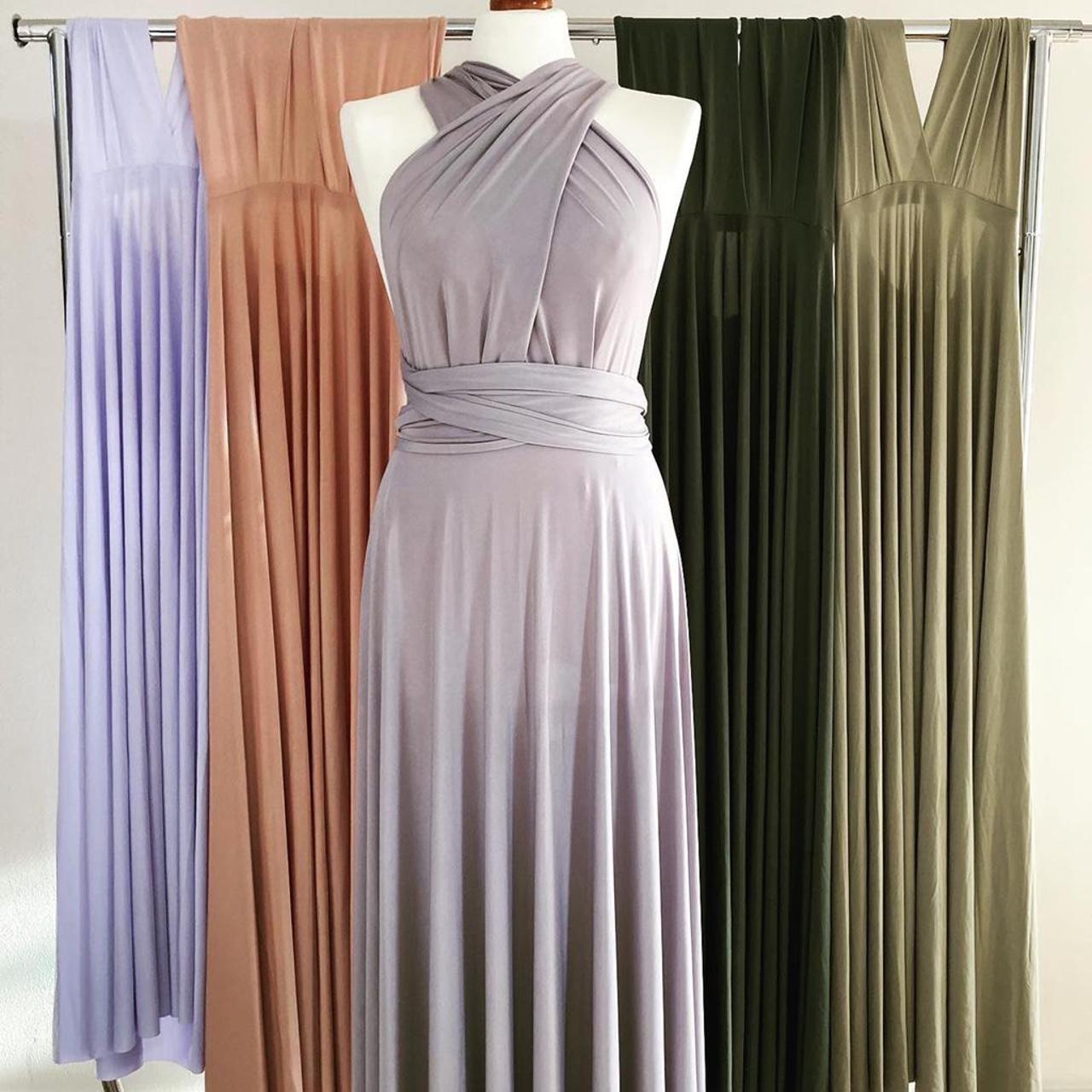 Multi-way infinity dress. Ideal for bridesmaids or... - Depop
