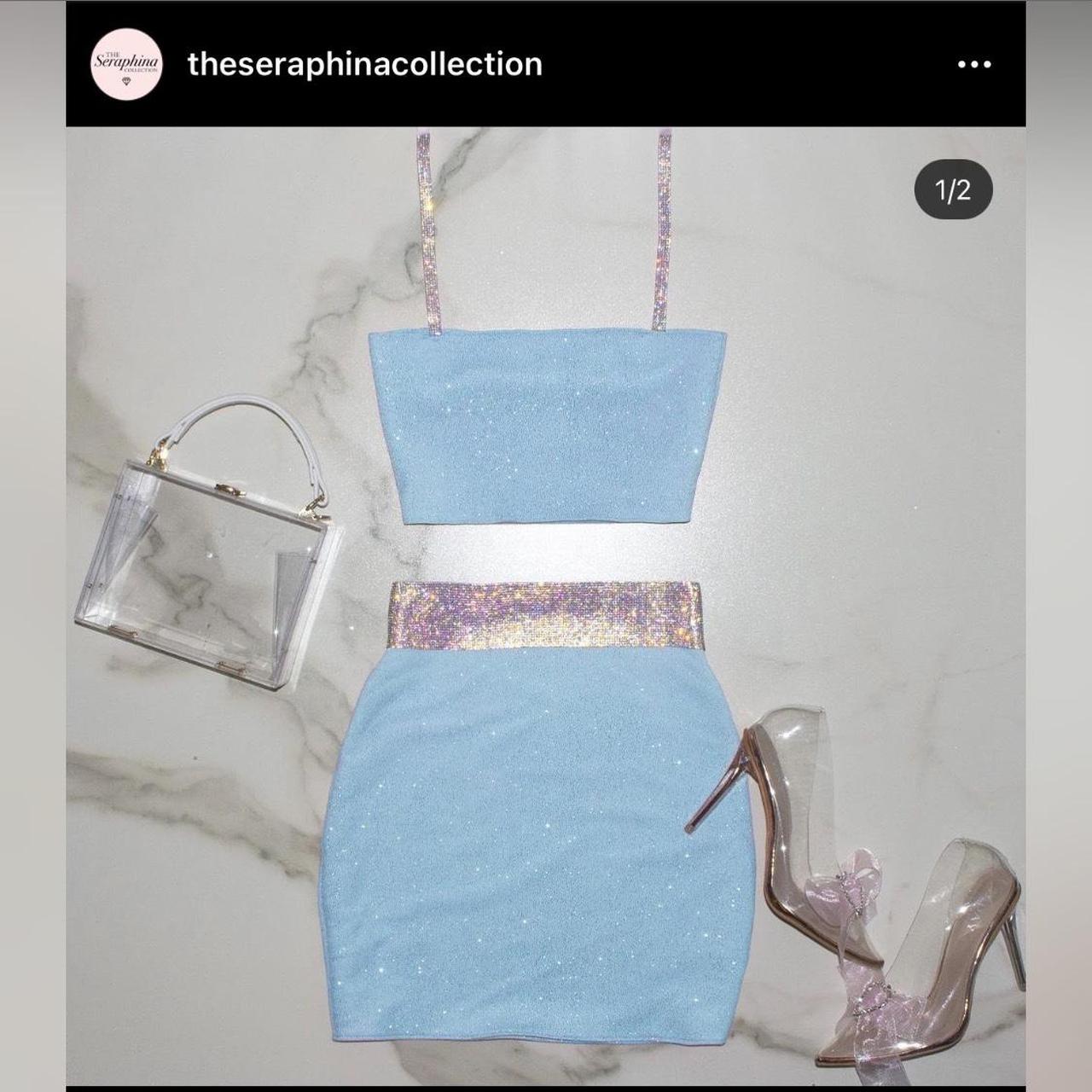 💙Seraphina Collection crystal strap set BLUE 💙 💙size... - Depop