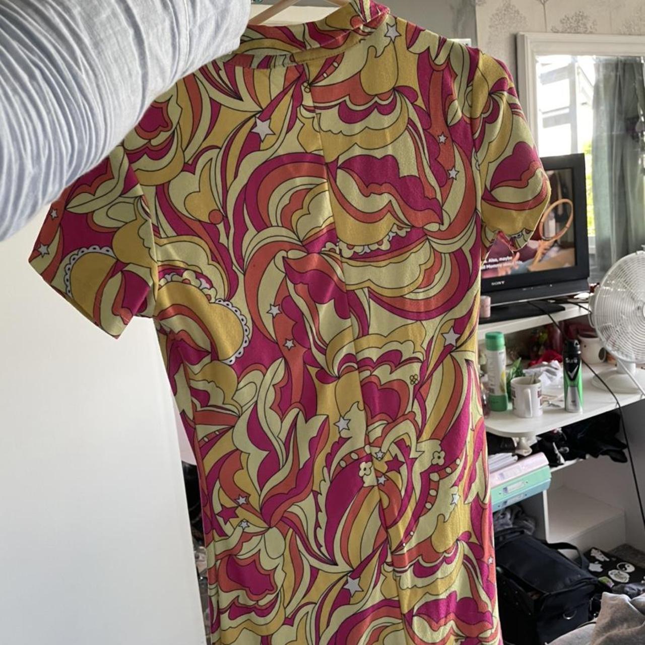 Funky romper! Never been worn Size 8 #romper... - Depop