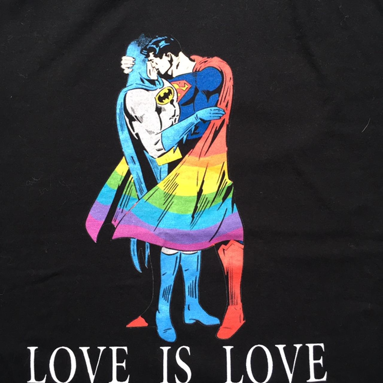 Pride superhero shirt. Perfect condition and only... - Depop