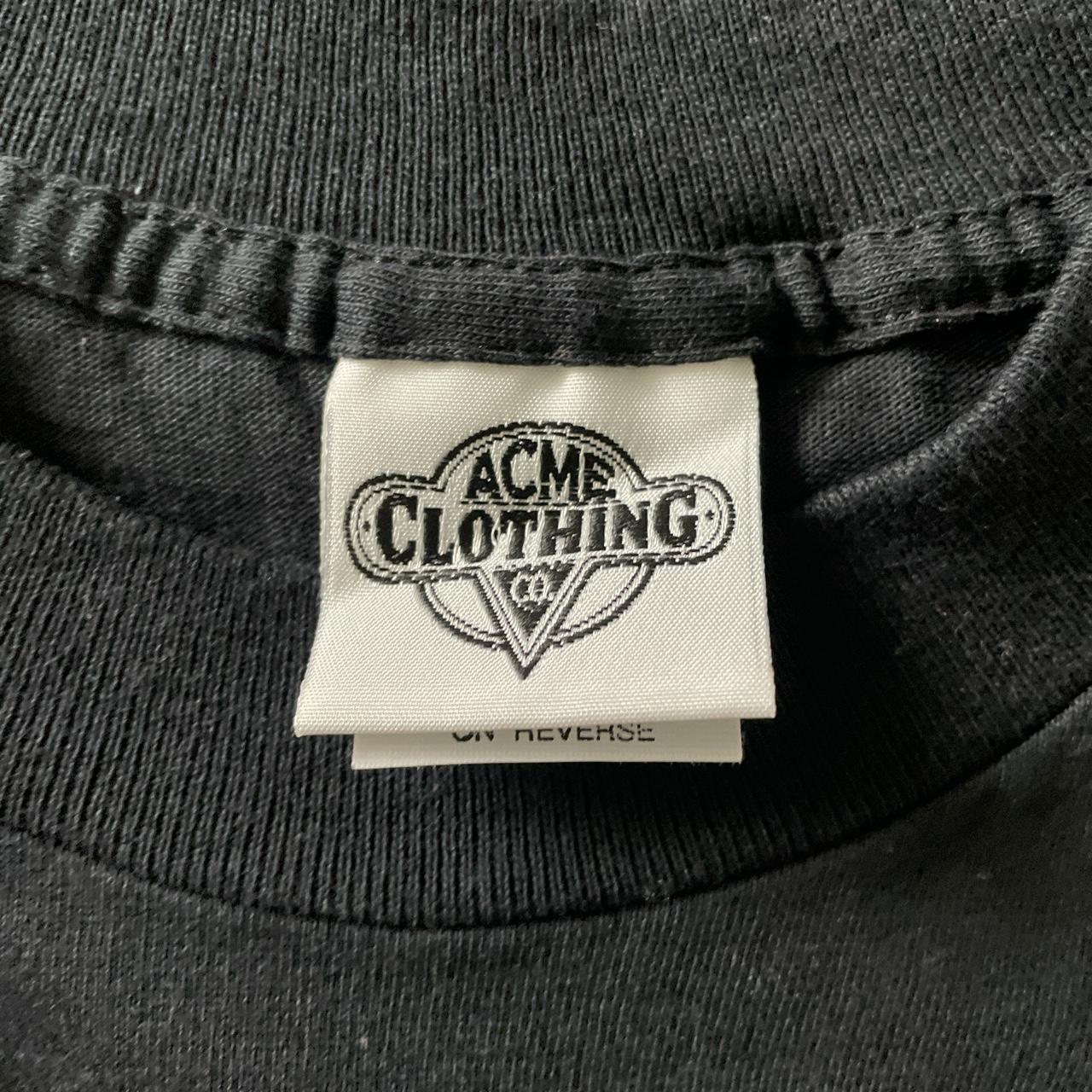 Single stitch ACME t shirt. Size L. Slight cracking... - Depop