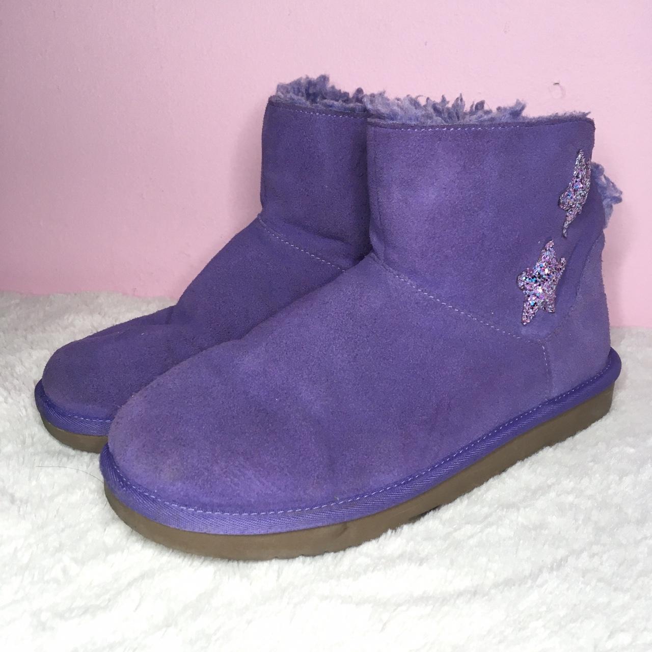 Girls Koolaburra by UGG Koola Star Mini purple star... - Depop