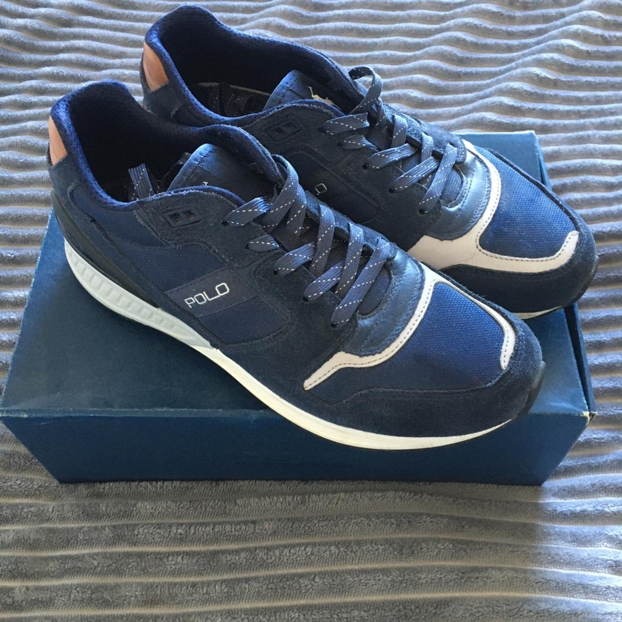 Polo Ralph Lauren trainer runners sneakers Only... - Depop