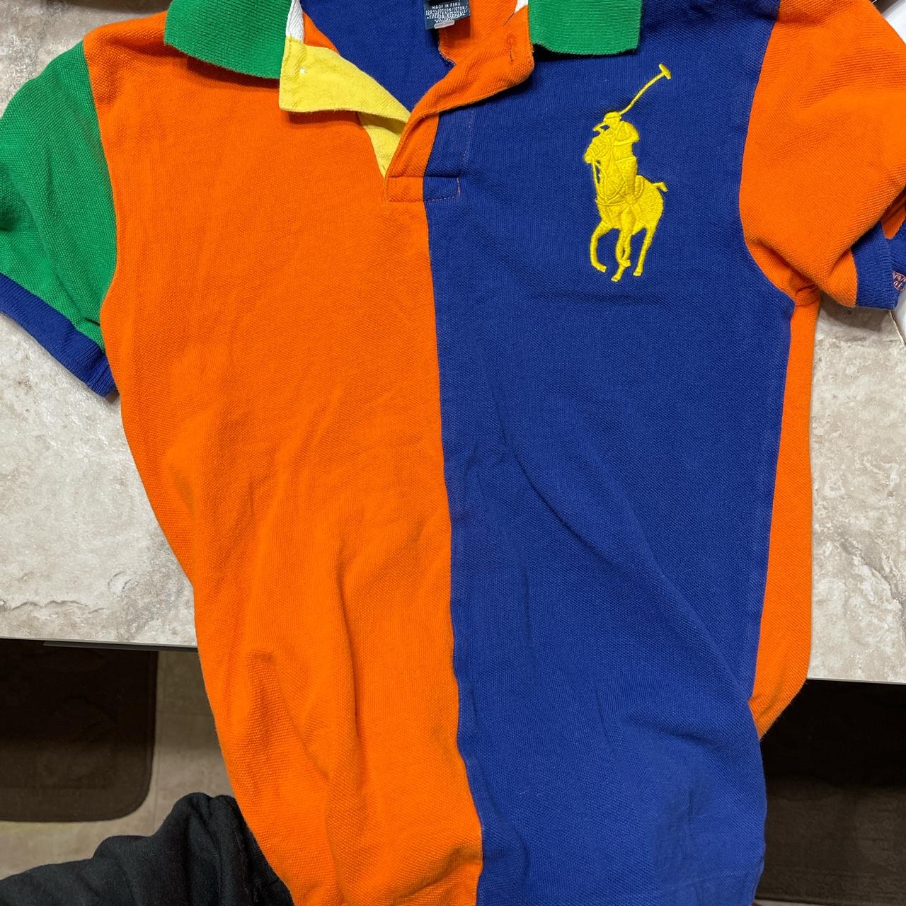 Super cute y2k baby tee style in these vibrant... | Depop