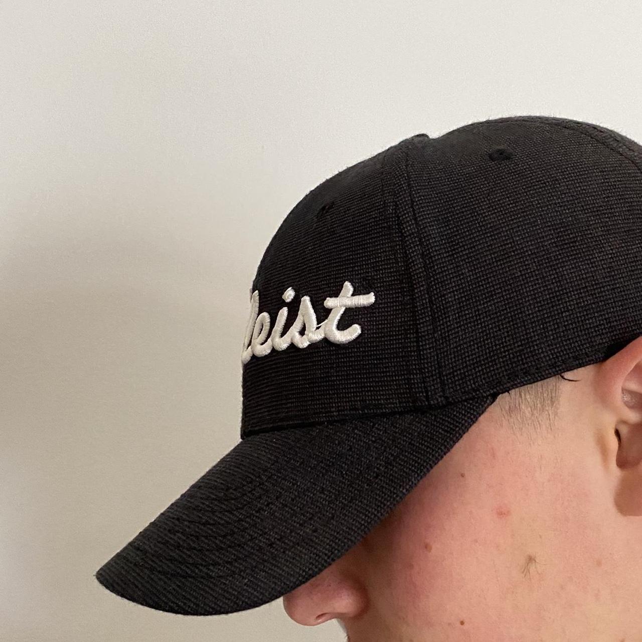 Vintage Titleist fitted golf cap in a size L/XL. In... - Depop