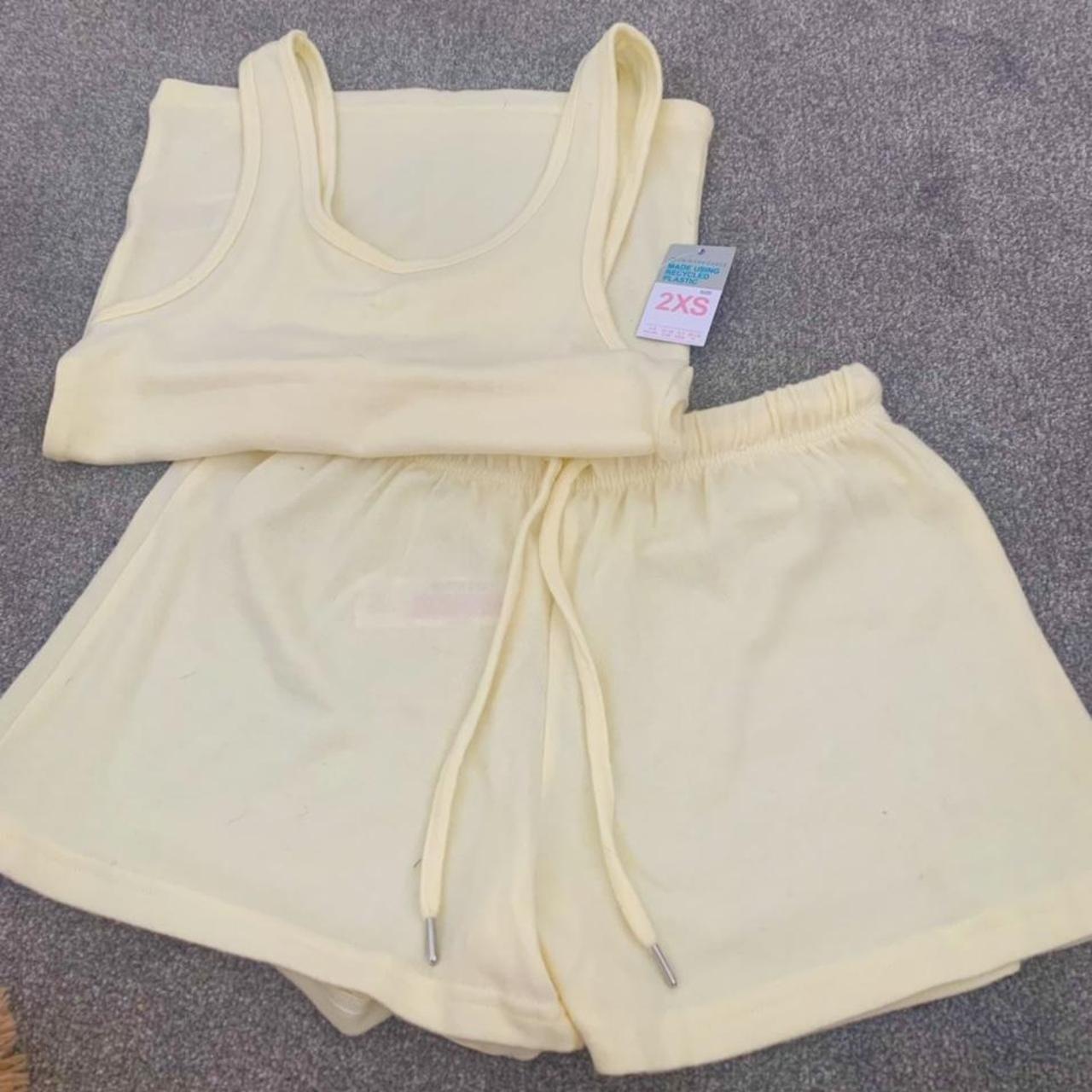 Soft yellow primark pj set 💛 Can be warm as everyday... - Depop