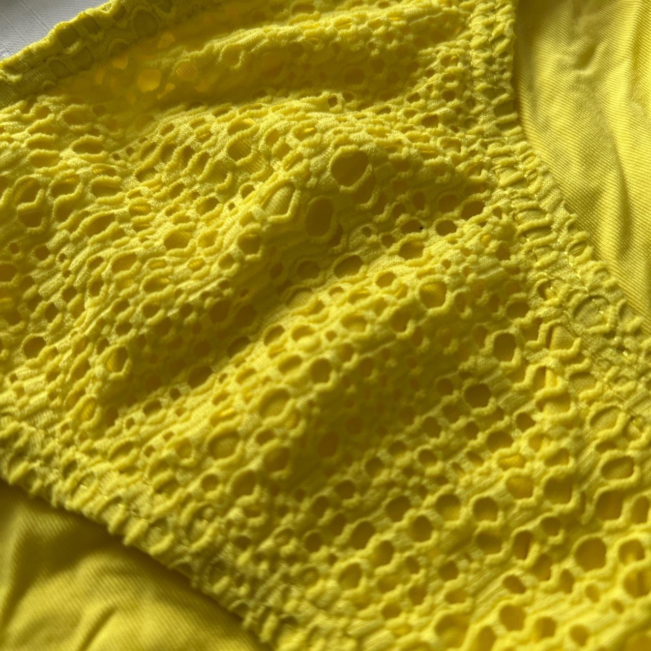 Yellow bikini set Preworn In yellow 9/10... - Depop