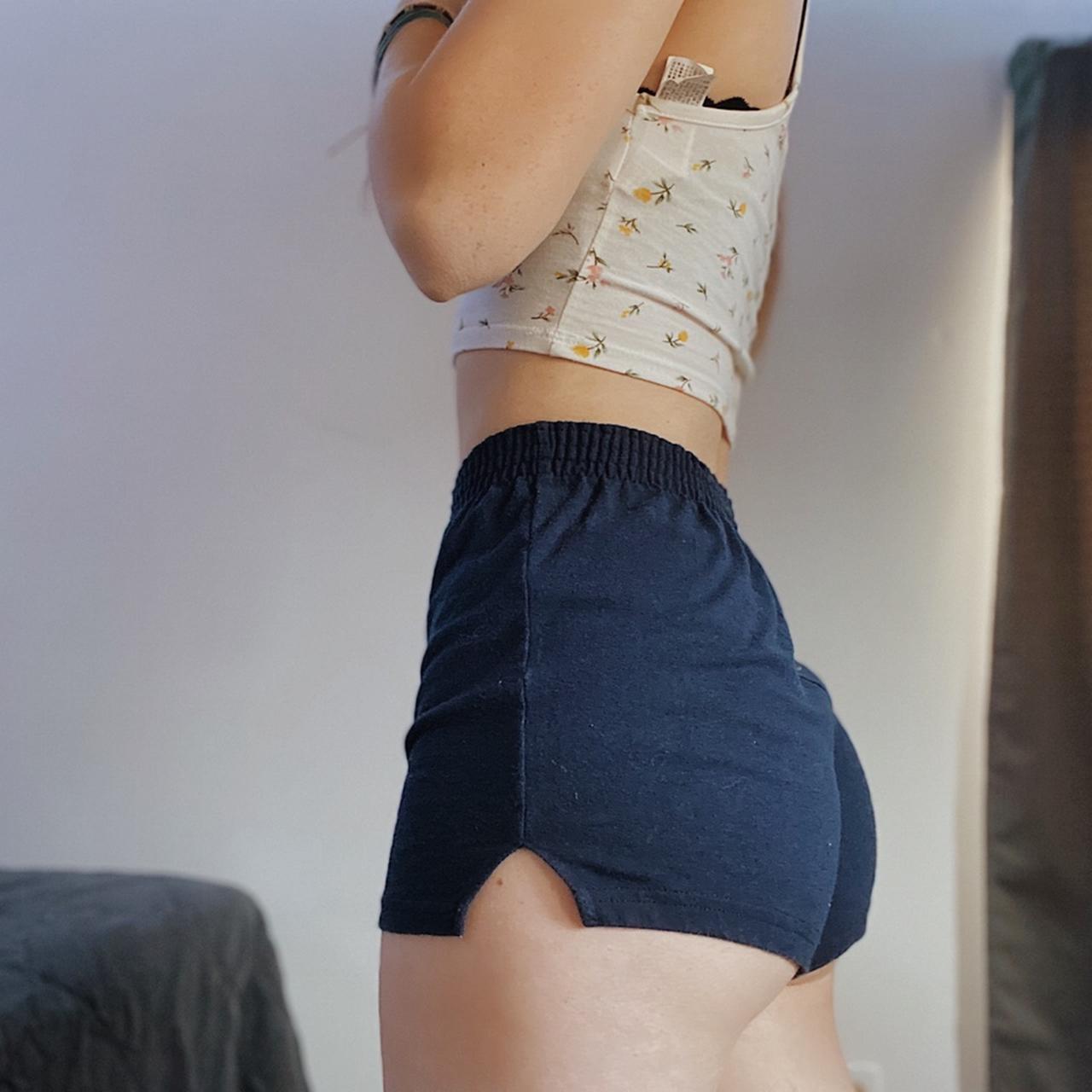 Soffe Women's Navy Shorts | Depop