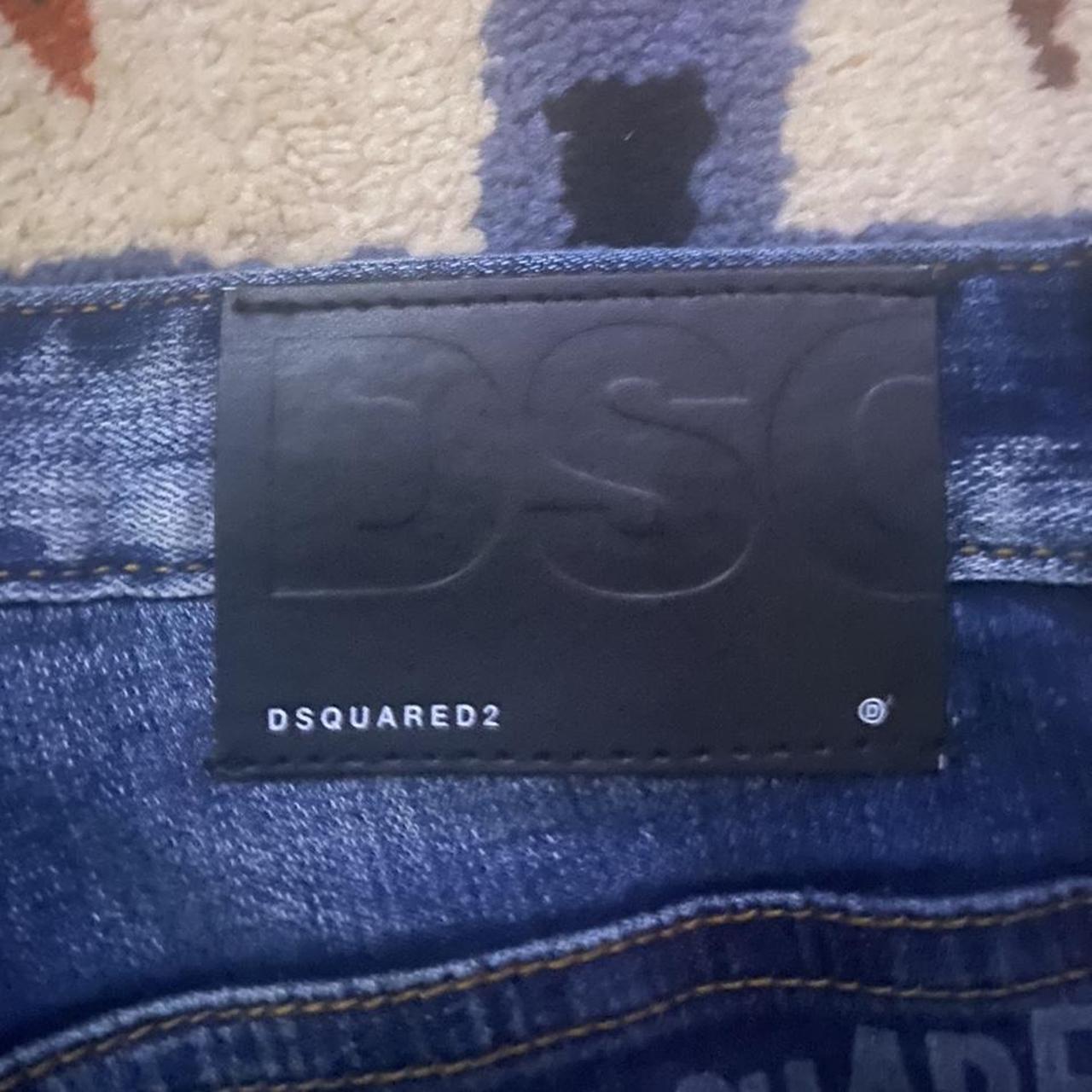 Dsquared jeans nice colour way barely been worn... - Depop